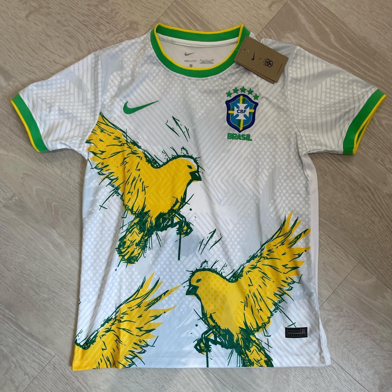 Brazil Birds Football Kit / Jersey 🇧🇷⚽️ Shipping... - Depop