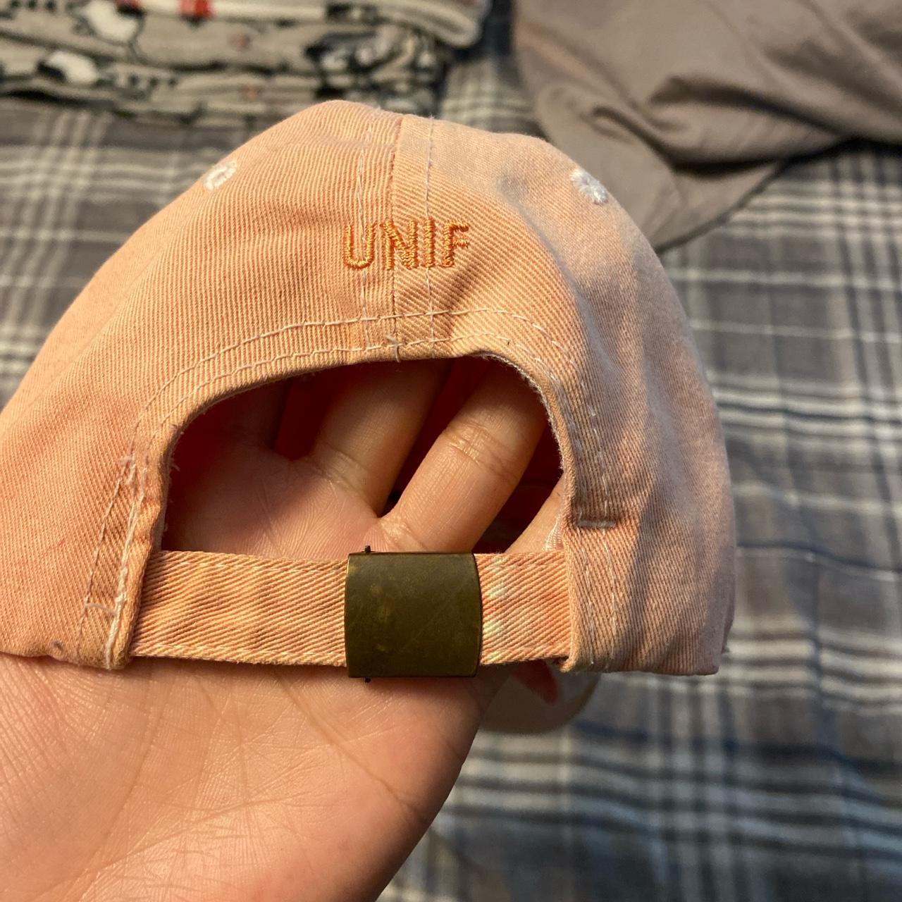 UNIF Peach Hat - Depop