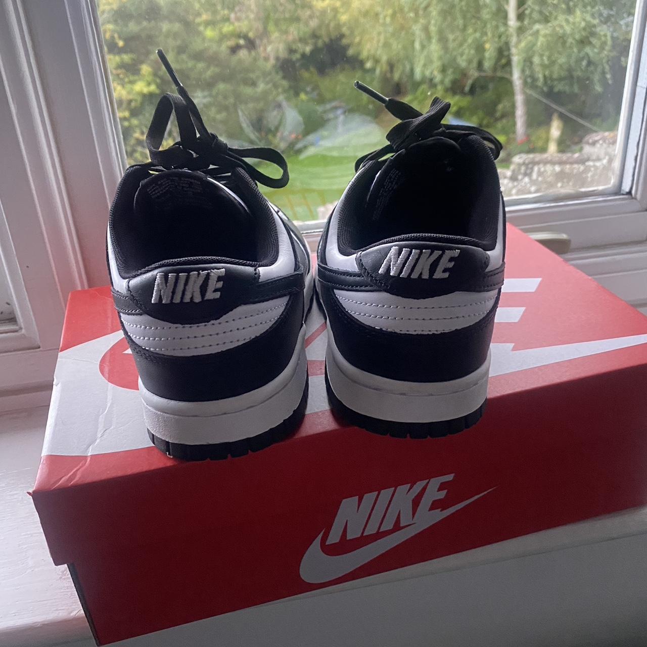 Nike panda dunks size 7.5 includes box worn a few... - Depop