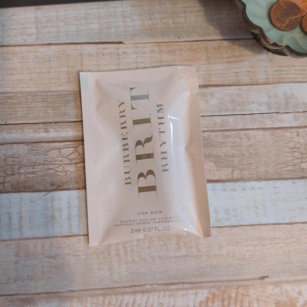 Burberry Brit Rhythm EDT sample, 2 mL Top notes are... - Depop