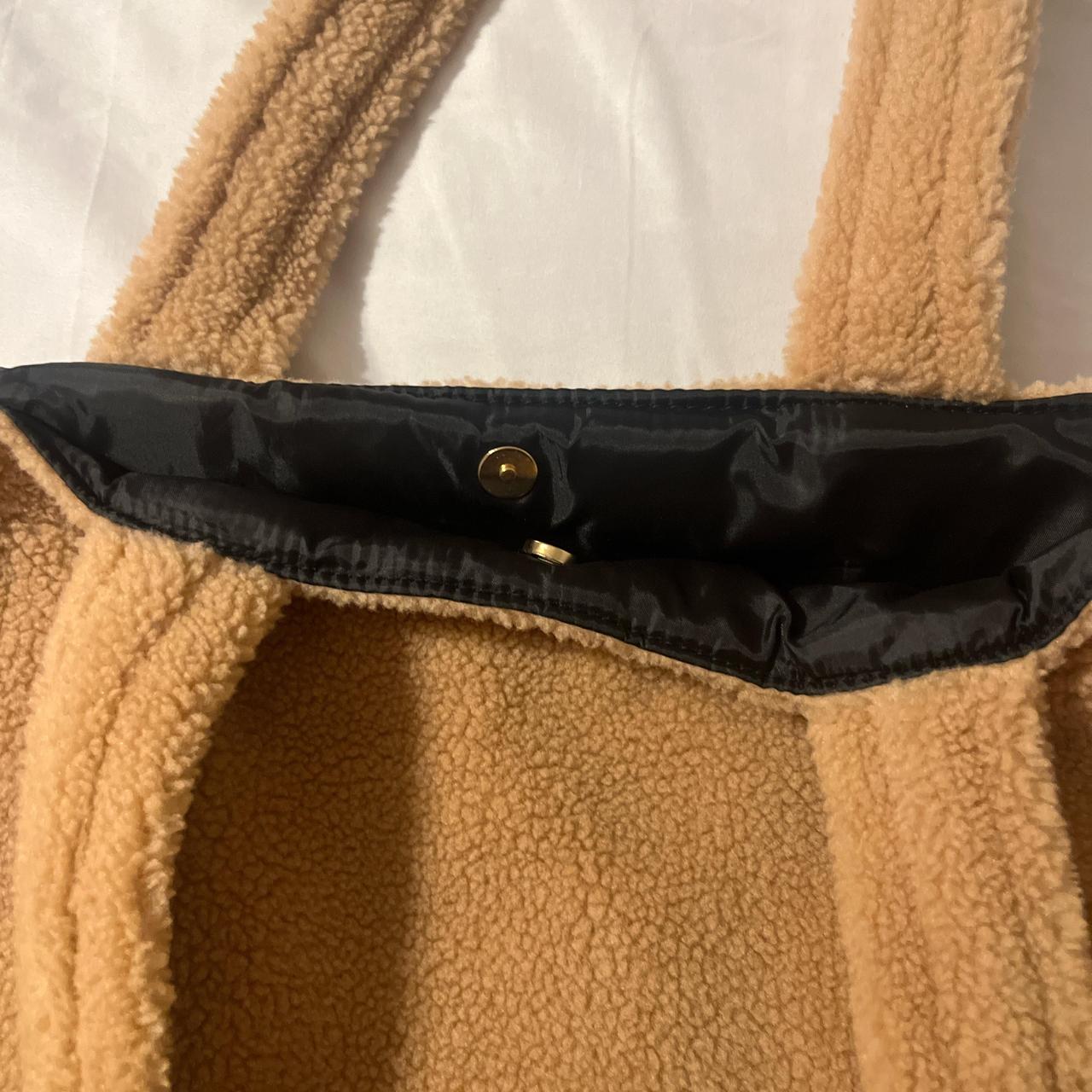 victorias secret plush fleece tote #totebag #tote... - Depop