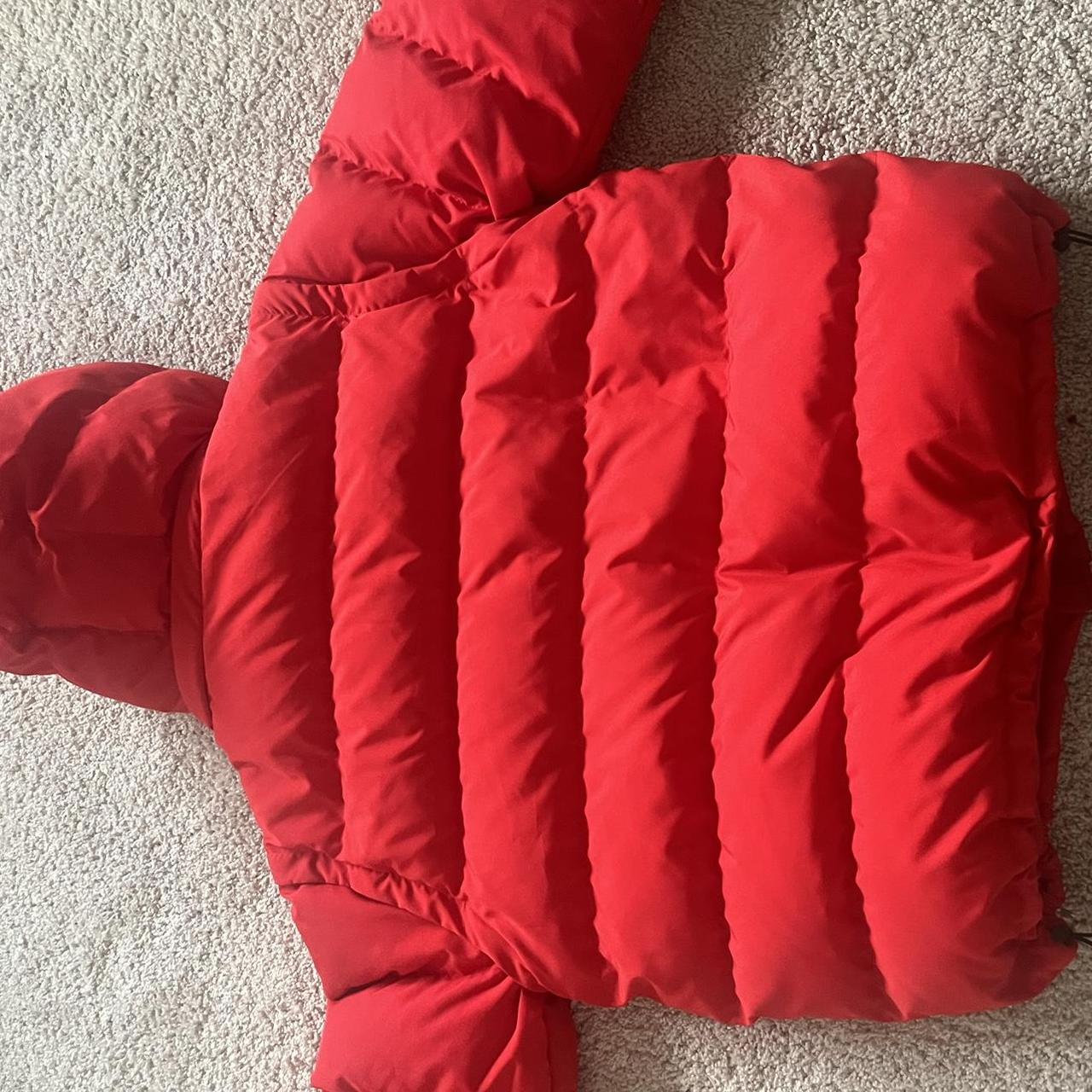 Red Corvidae puffer Brought from 777 Open to... - Depop