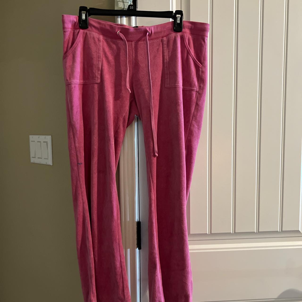Low rise pink ZENANA OUTFITTERS Y2K yoga pants Size... - Depop