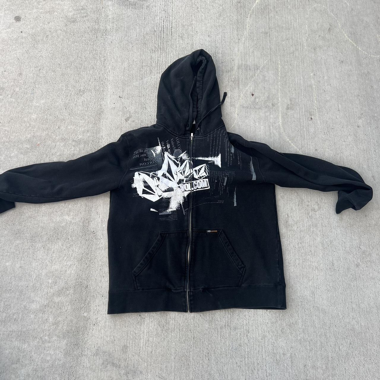 XXL Y2K volcom zip up fits like Xl #Y2K #volcom - Depop