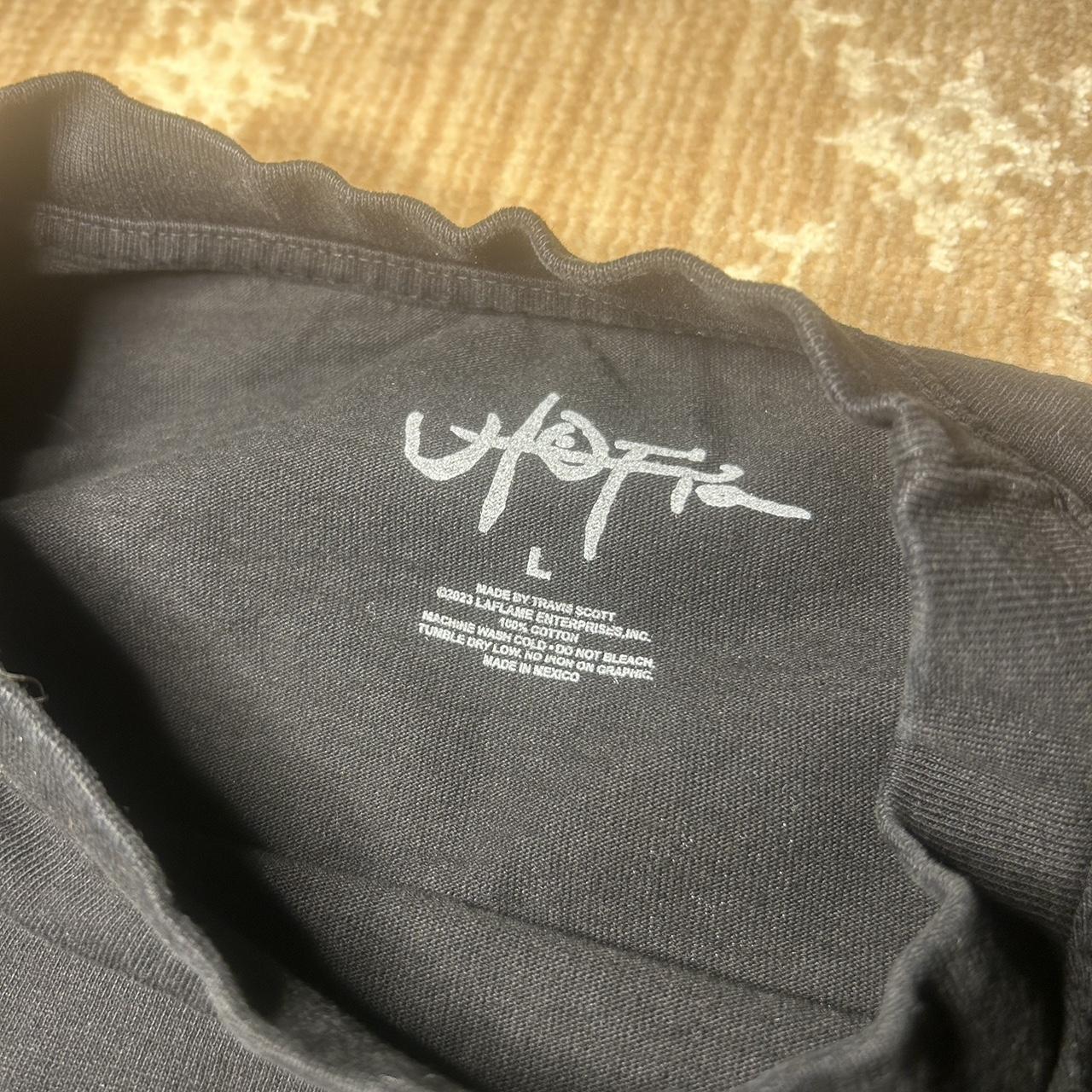 Travis Scott UTOPIA Merch Tee LaFlame Enterprises... - Depop