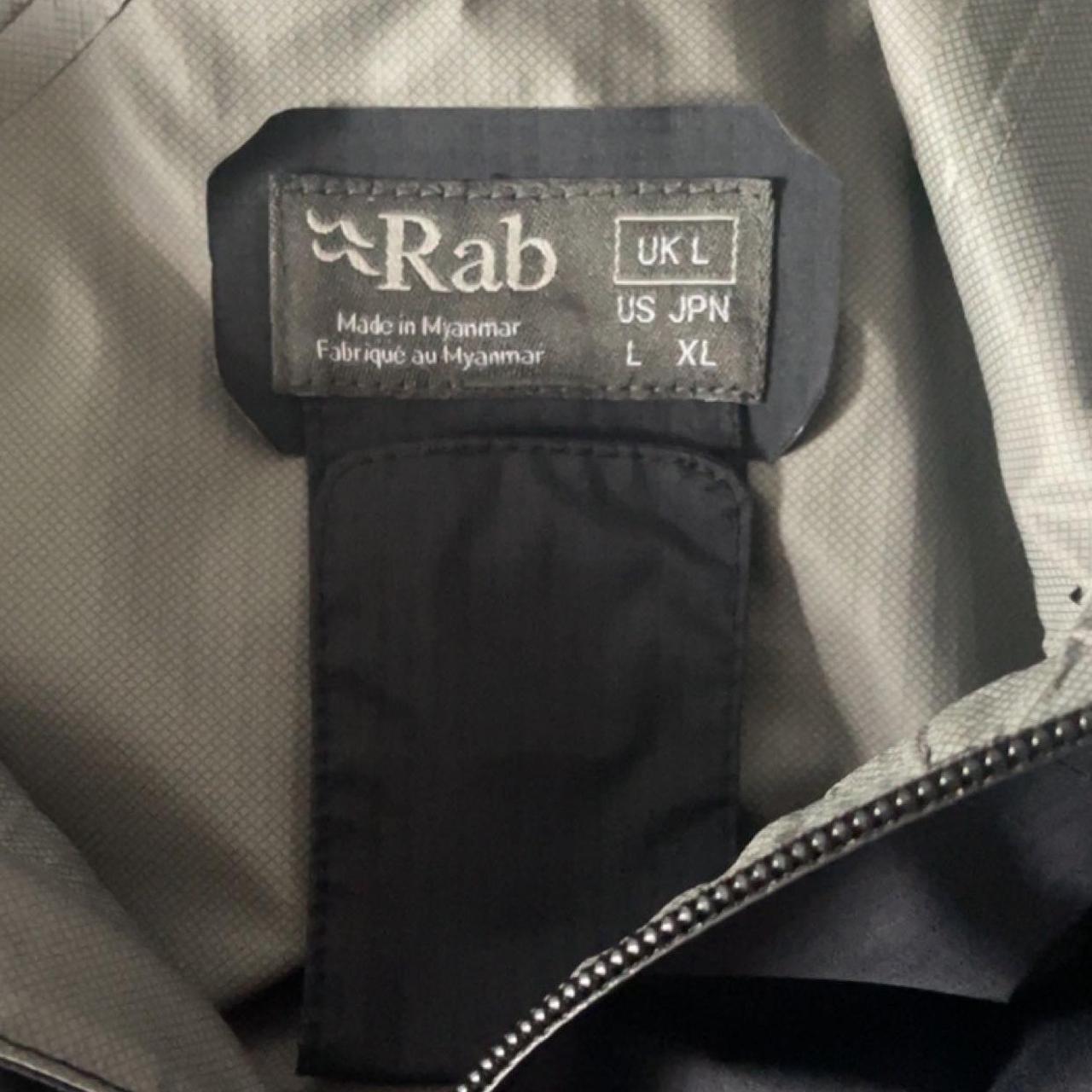 Small rip near the bottom zip of the Large black RAB... - Depop