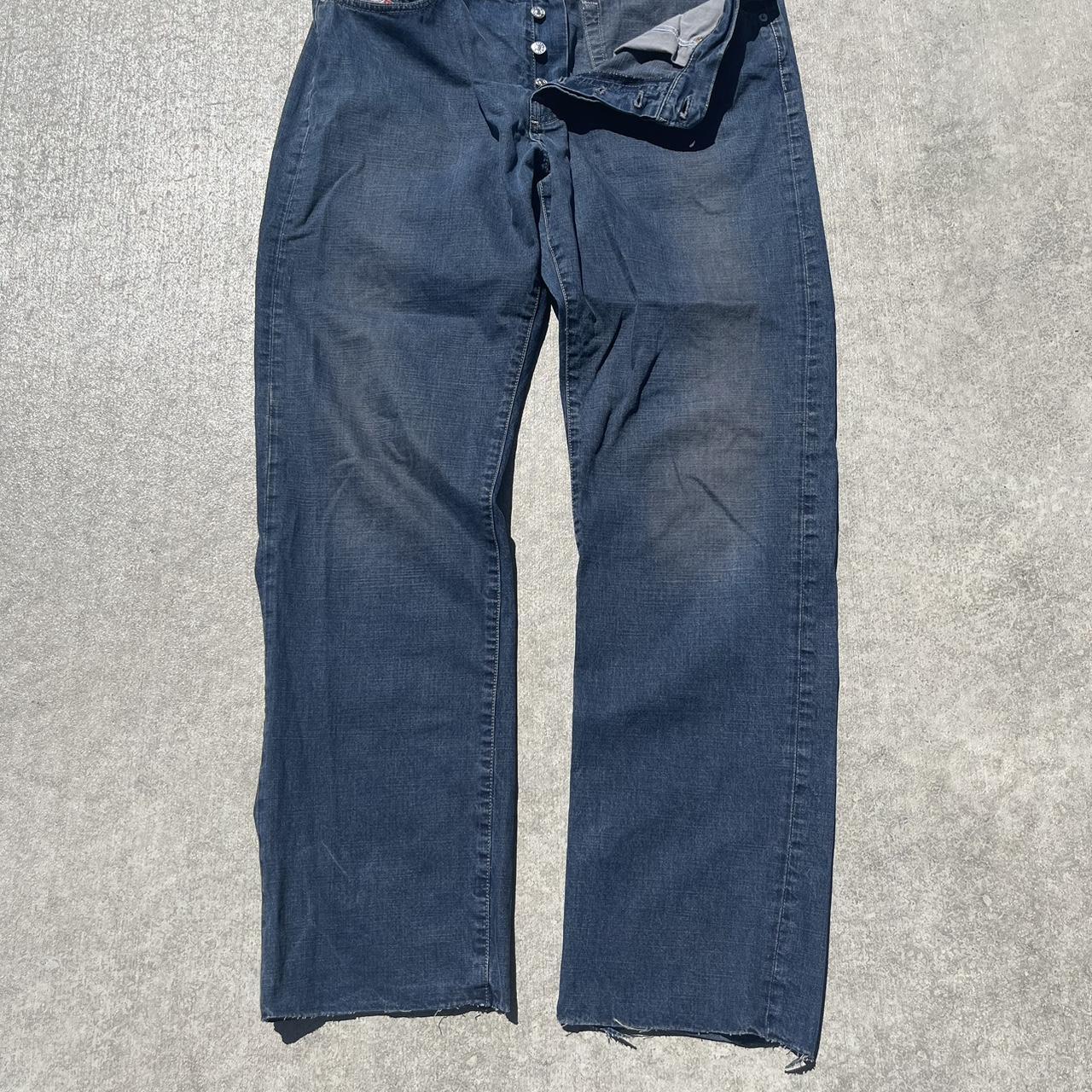 2001 Diesel Industry Pants size 36 waist and cut to... - Depop
