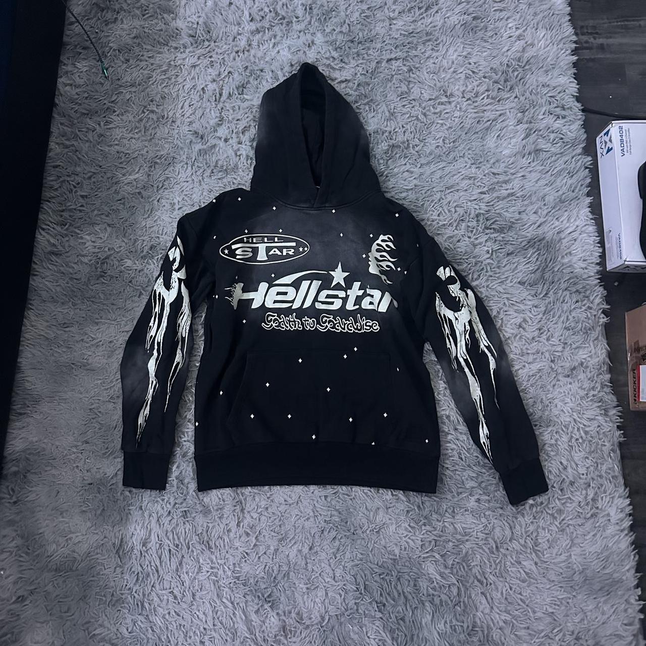Hellstar hoodie #hellstar #hoodie #black #white | Depop