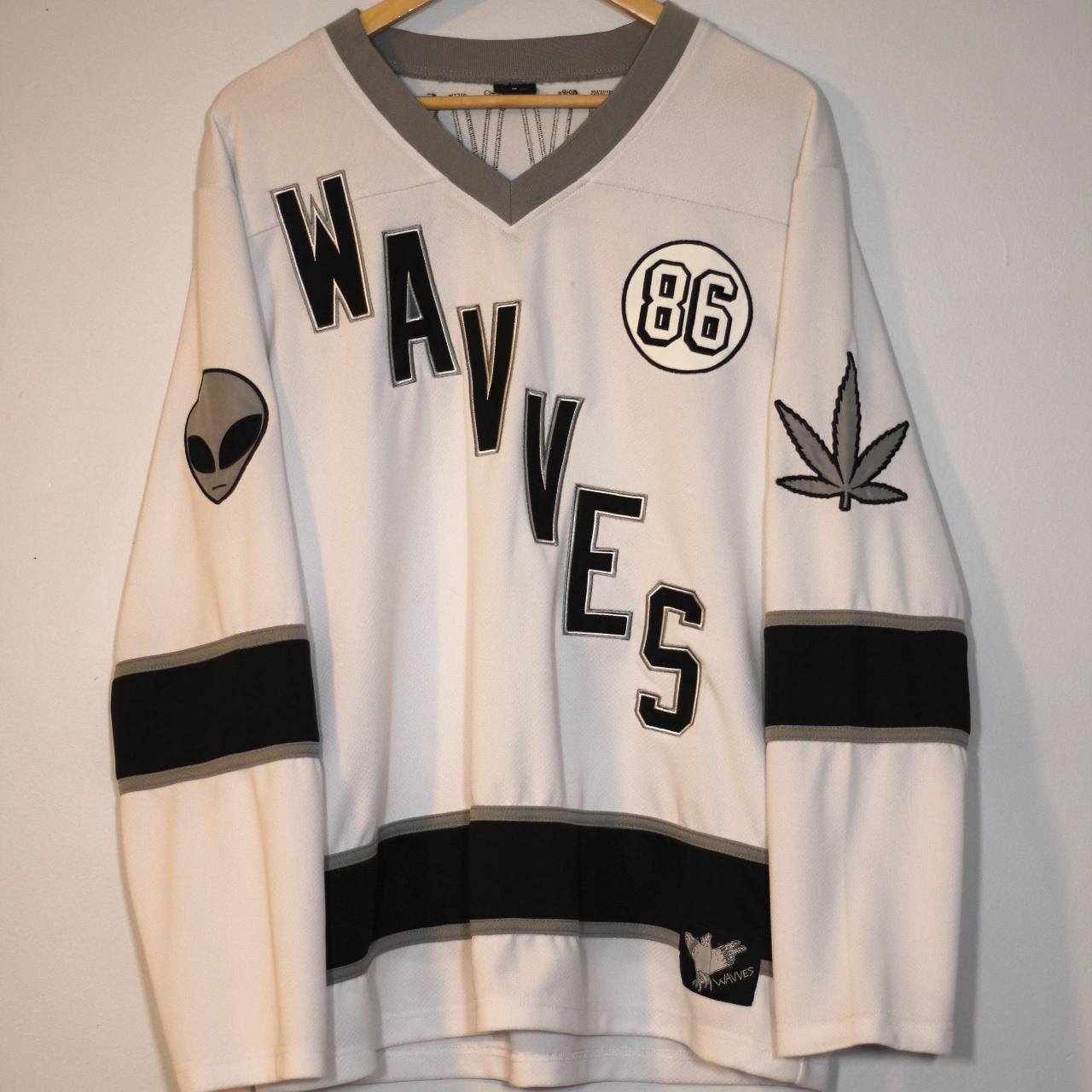 Wavves Band Hockey Jersey Officially Licensed... | Depop