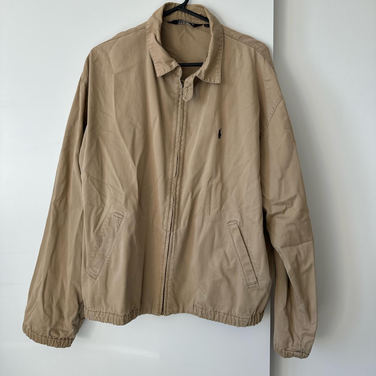 Vintage polo Ralph Lauren Harrington jacket size L.... - Depop
