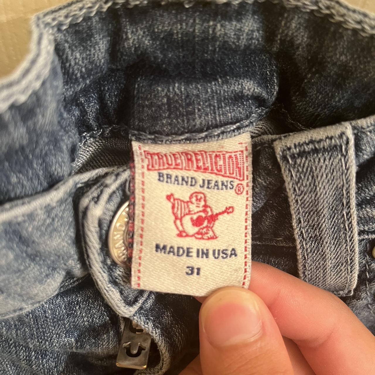 True Religions size 31 flared - Depop