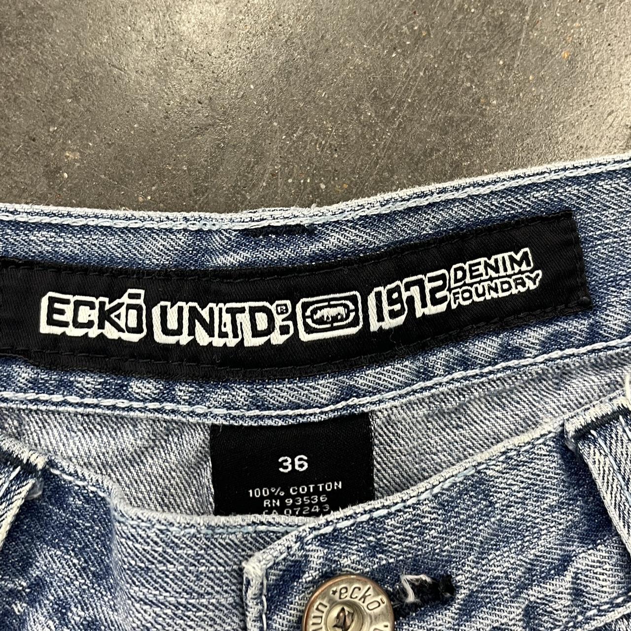 Ecko united washed jeans size 36 - Depop