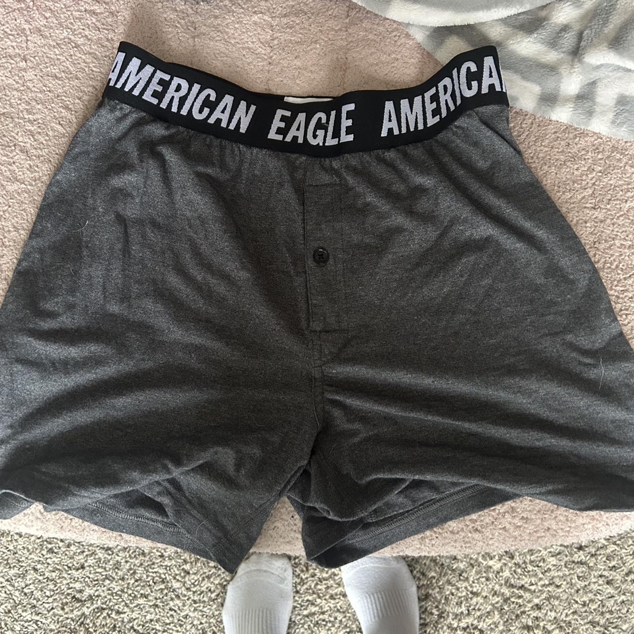 Grey American Eagle boxers #boxers NEVER WORN | Depop