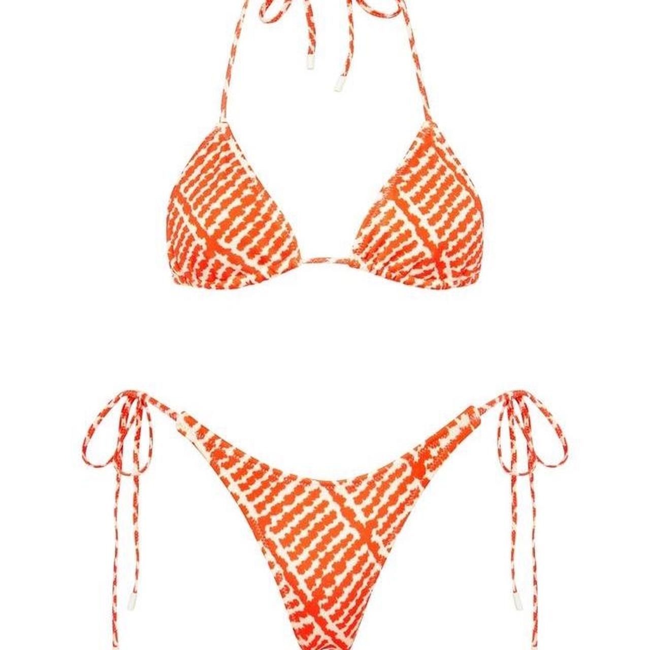 Triangl vinca - perre bikinis size medium top,... | Depop