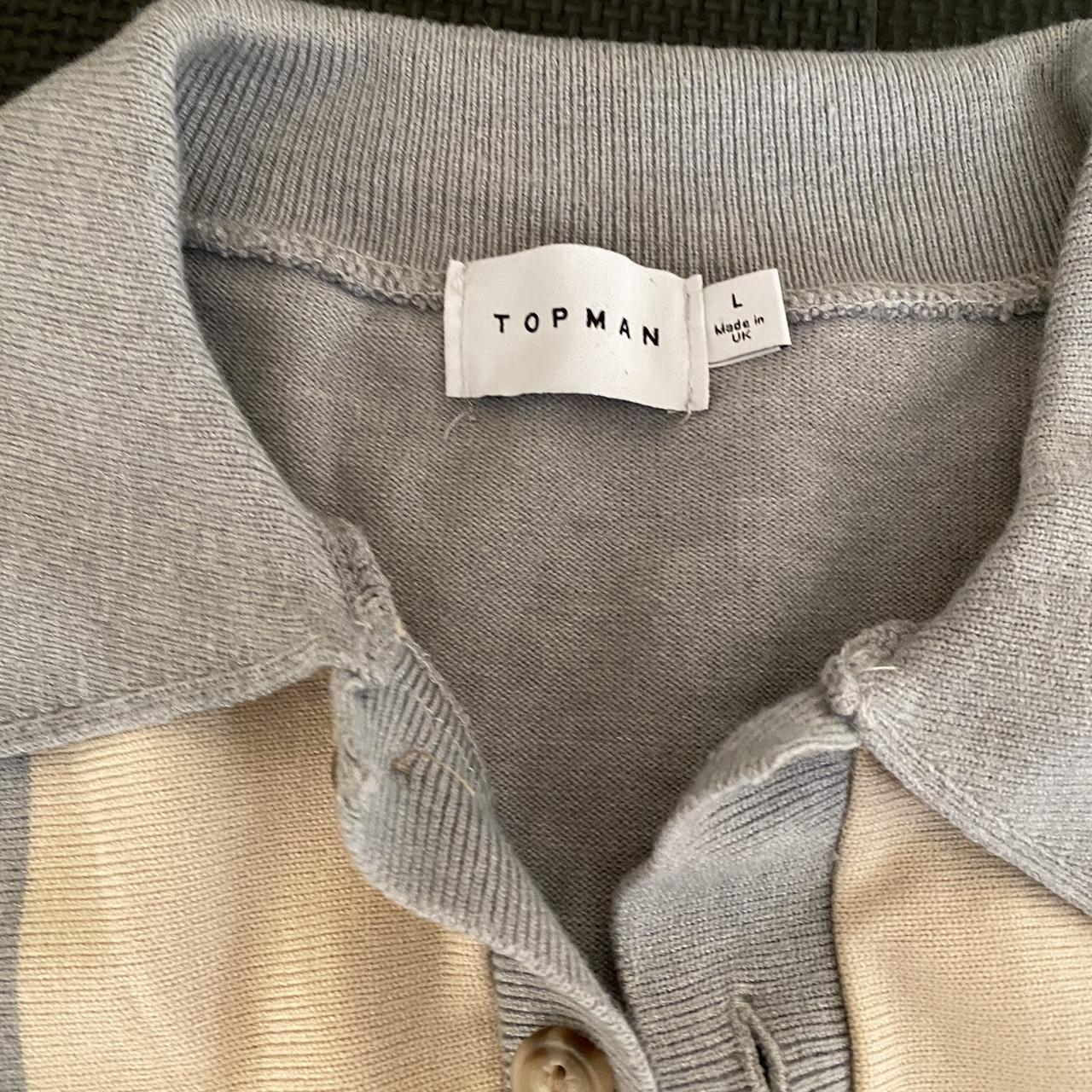Topman Retro Polo - Worn Once - Depop