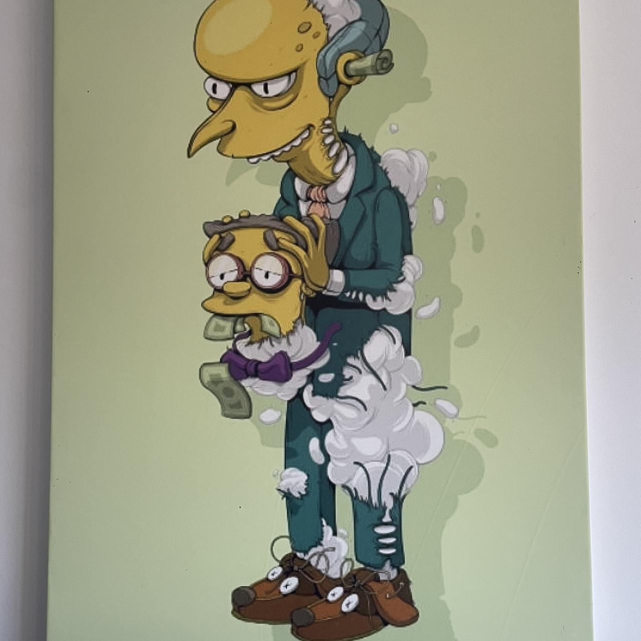 The Simpson deconstructed art mr burns and Smithers... - Depop