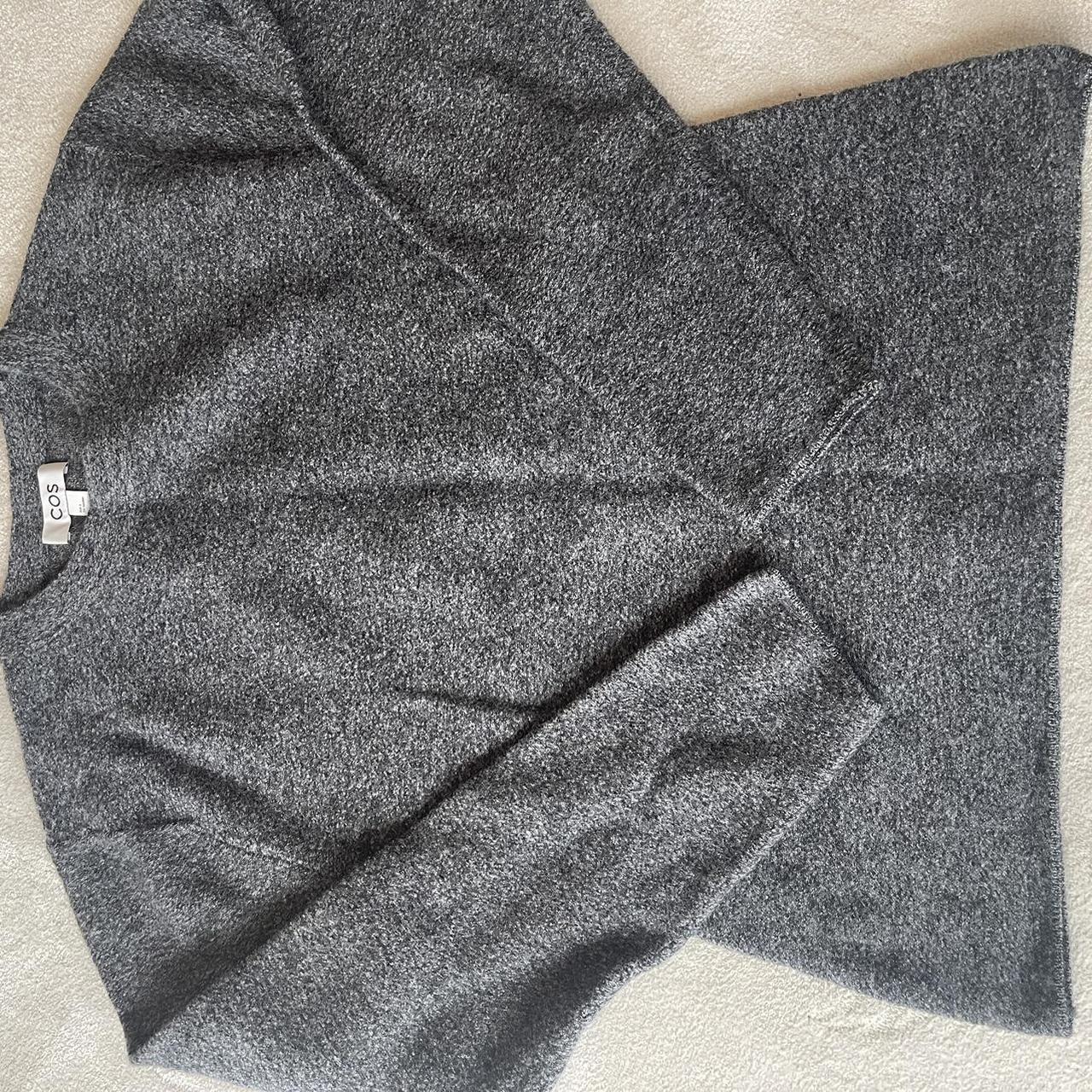 Cos boiled wool grey jumper. Never worn. size S - Depop