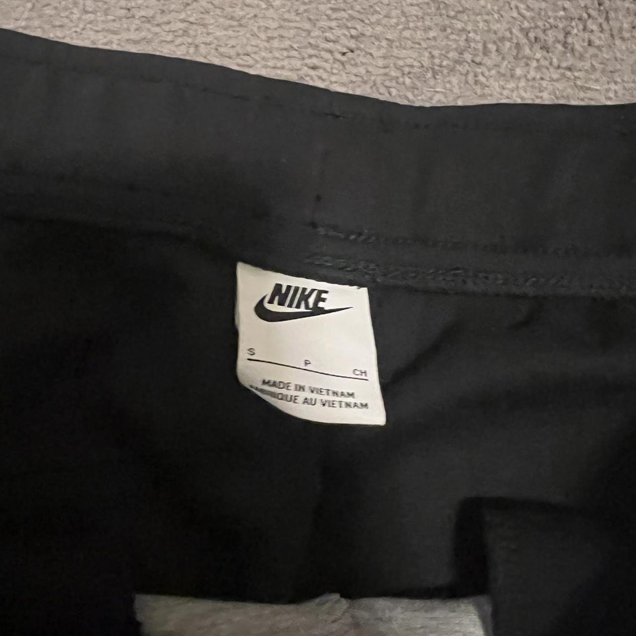 Black grey nike tech pants size small no flaws hmu - Depop
