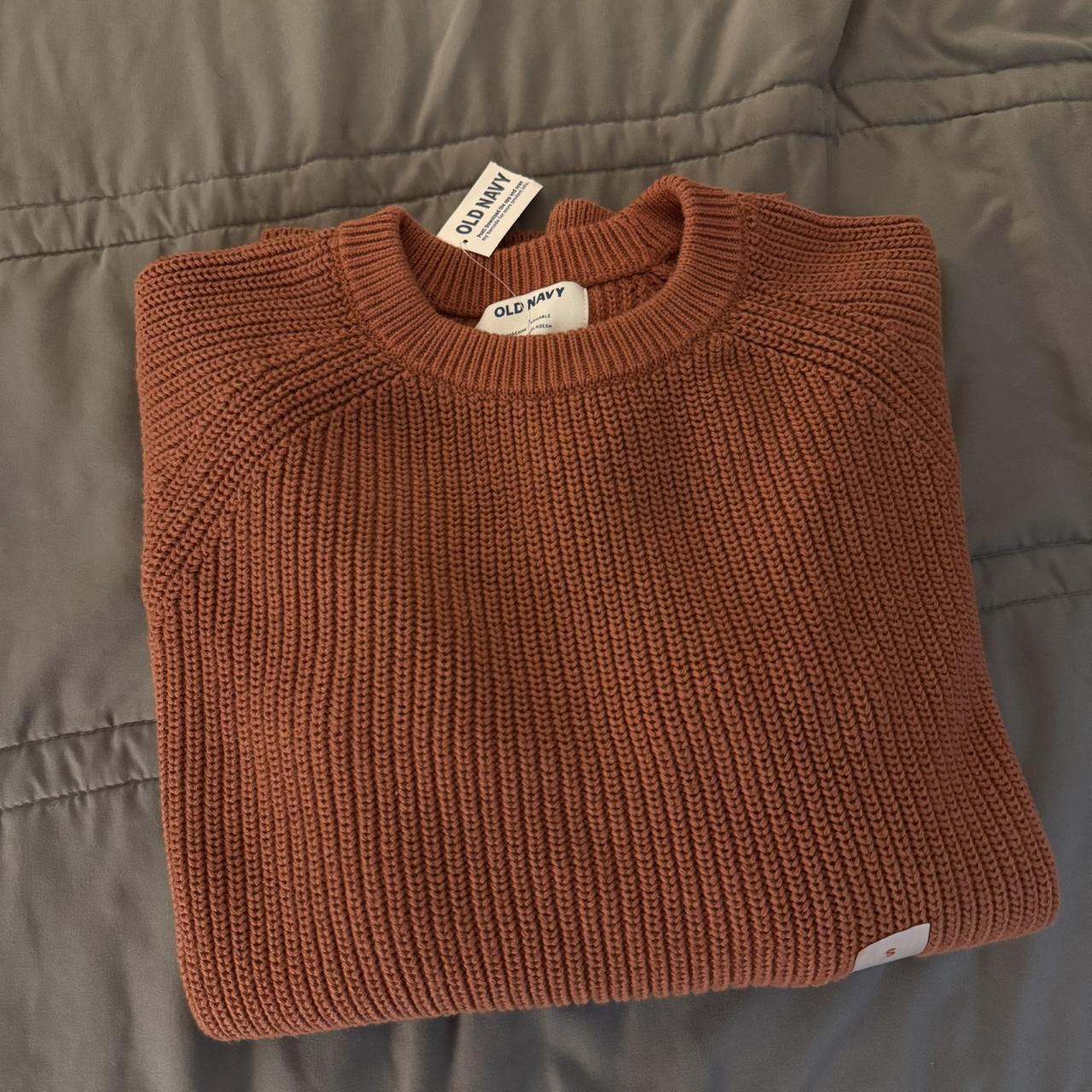 Old navy sweater Color apple cinnamon Nwt Size... | Depop