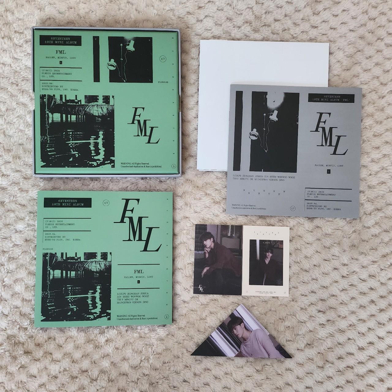 Seventeen official FML album Fallen Misfit... - Depop