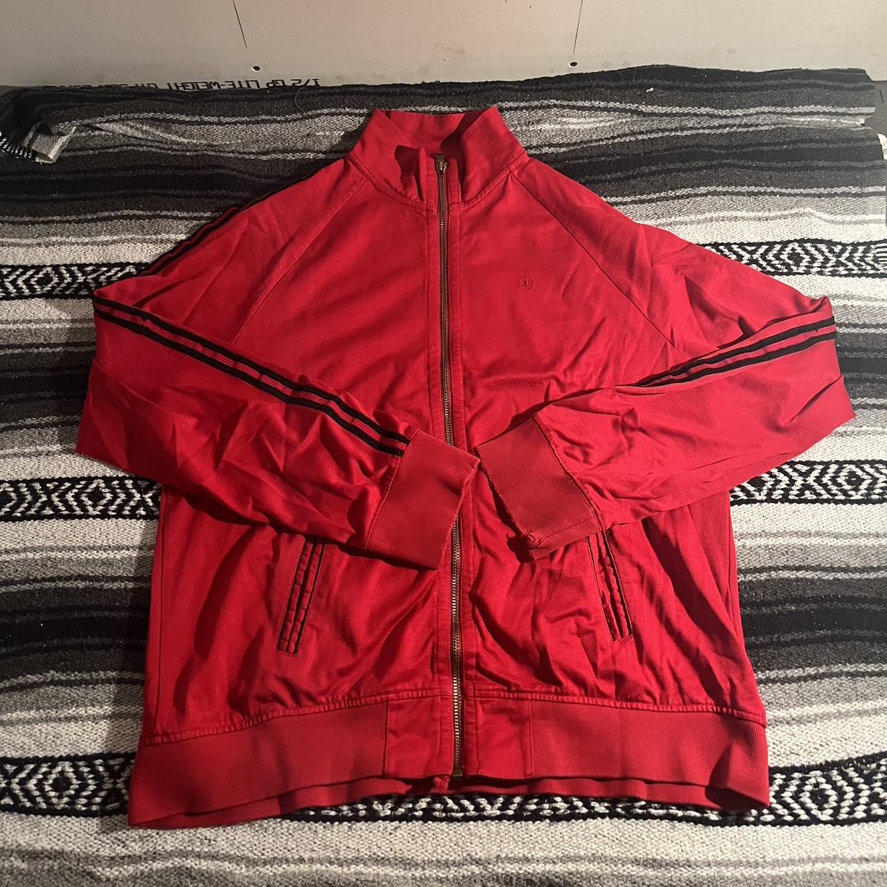 Converse zip up jacket Size Xl tts Msg for any... - Depop