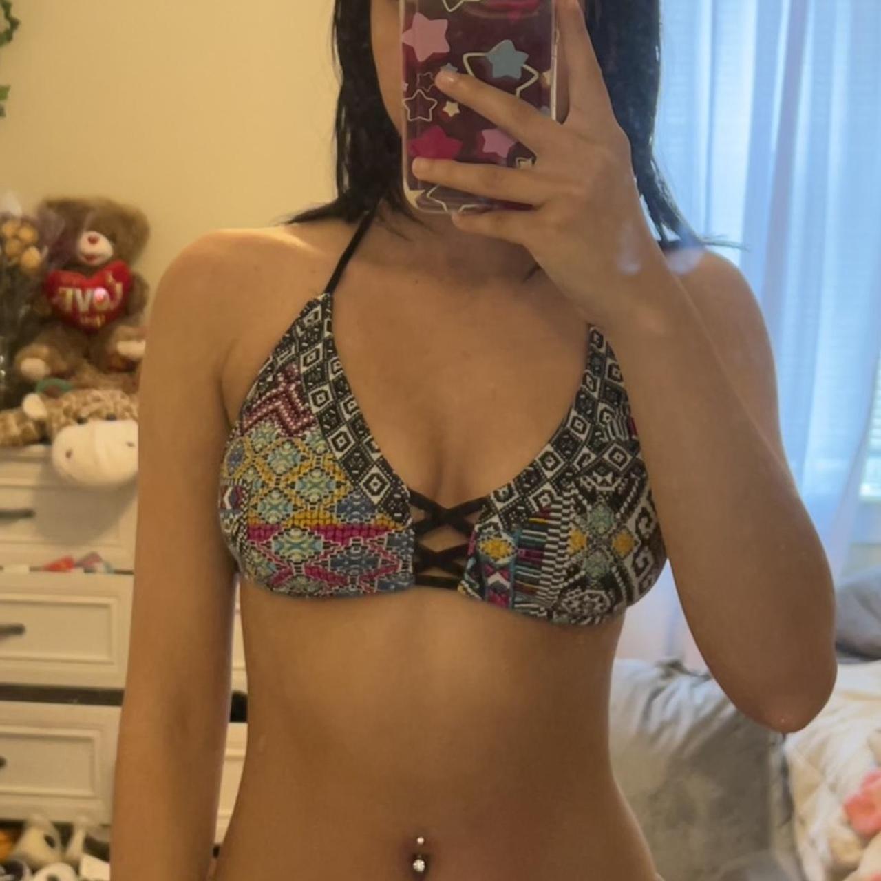 Bikini top Size US S DM any questions :) All bundles... - Depop