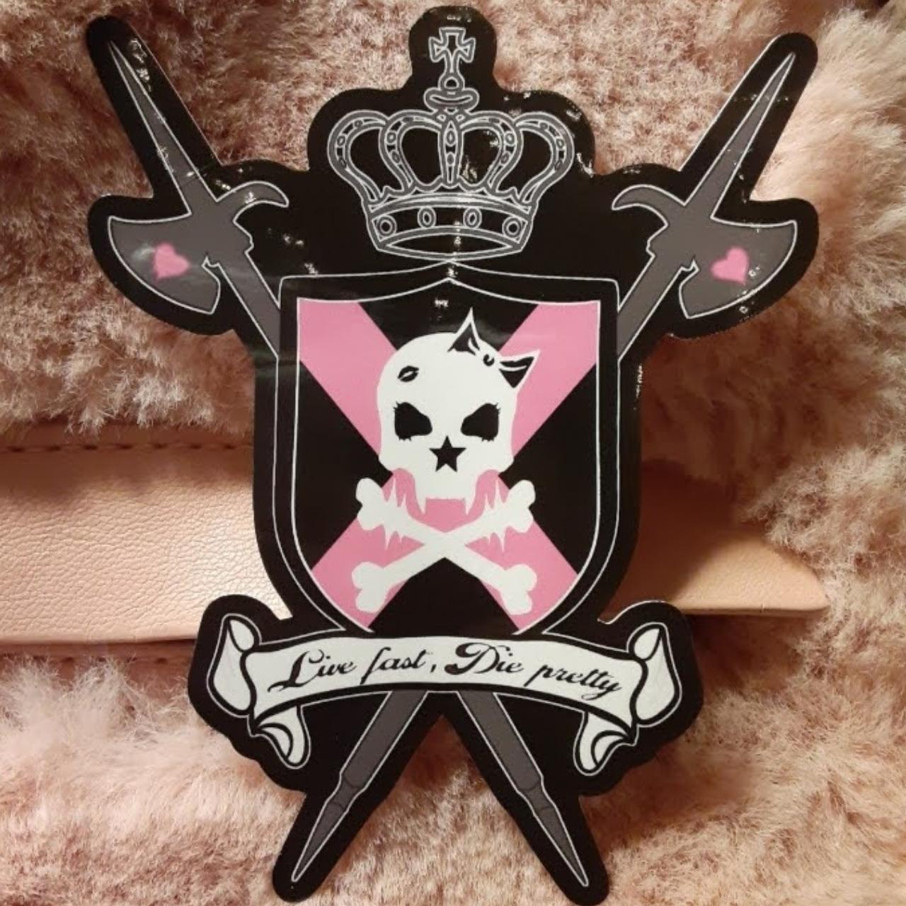 Punxnkisses live fast sticker ☆3in x 4in ☆perfect... - Depop