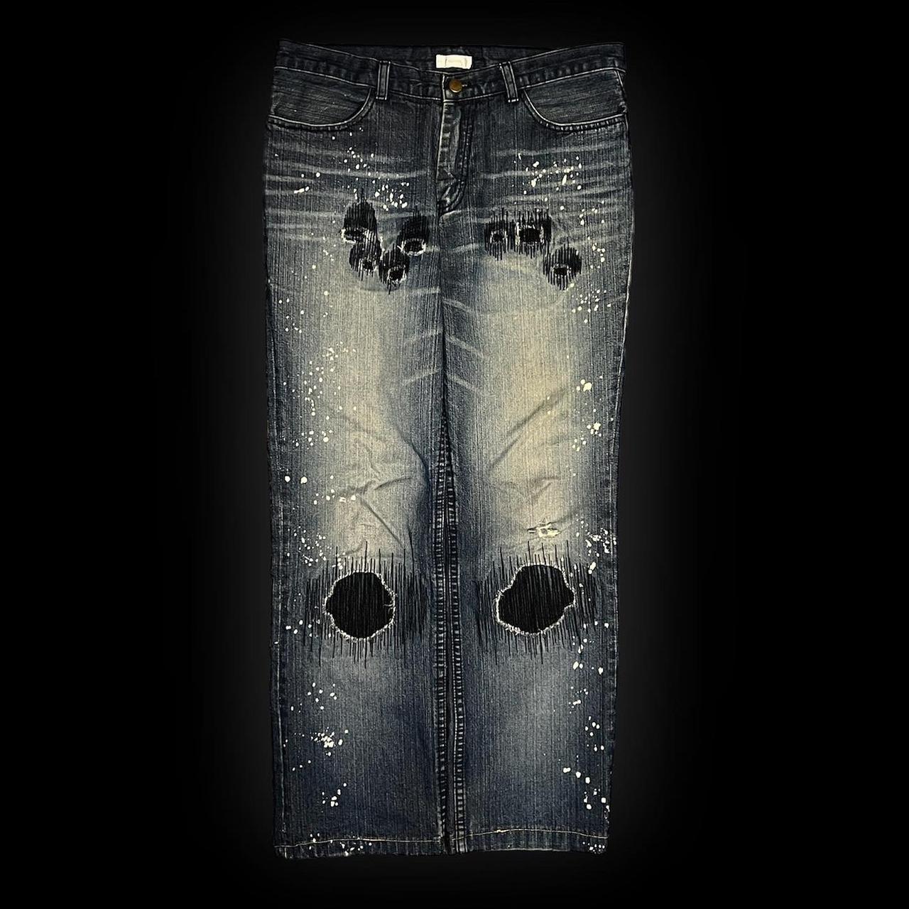 2001 number nine grunge period denim offers? size... - Depop