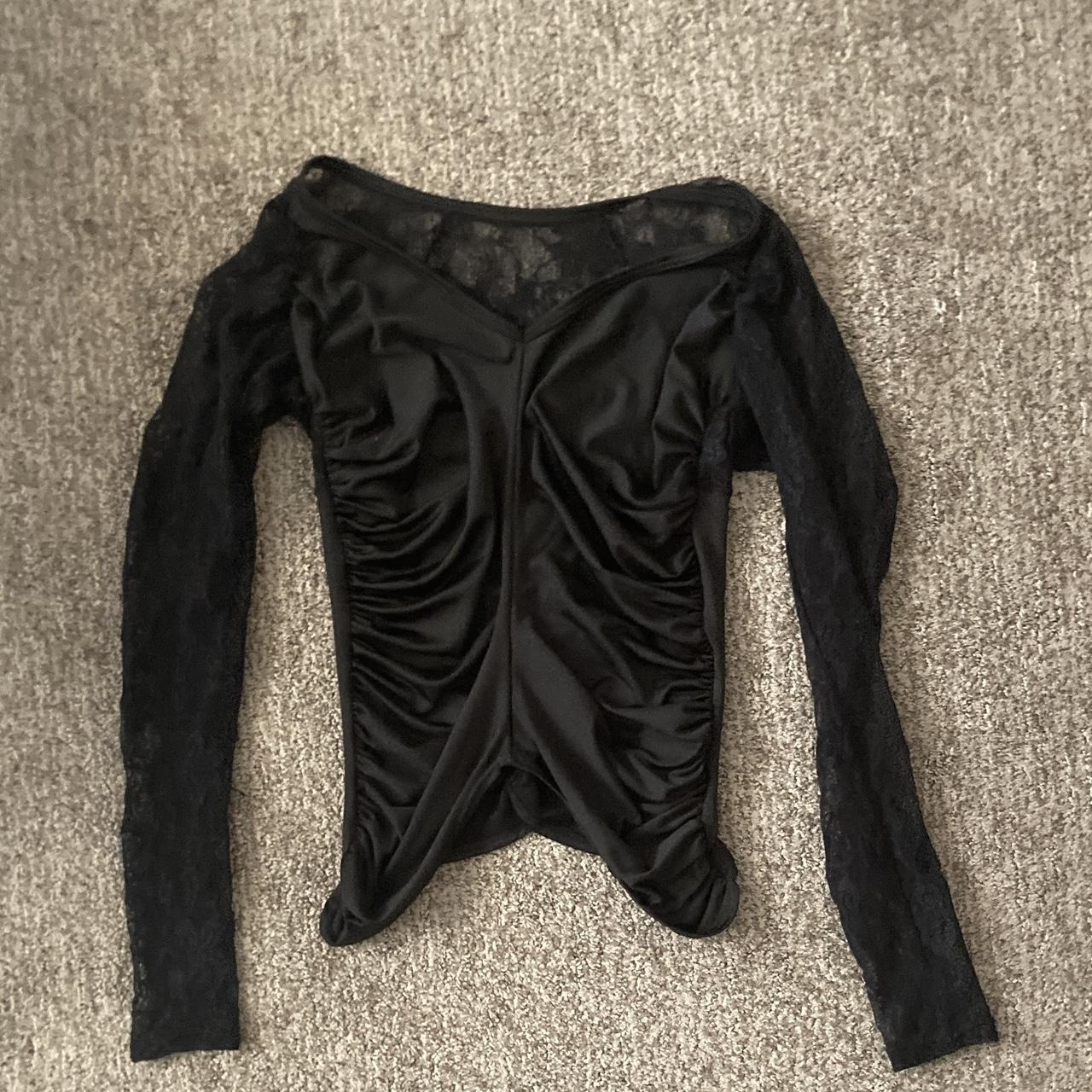 adorable whimsy goth long sleeve top from espiral... - Depop