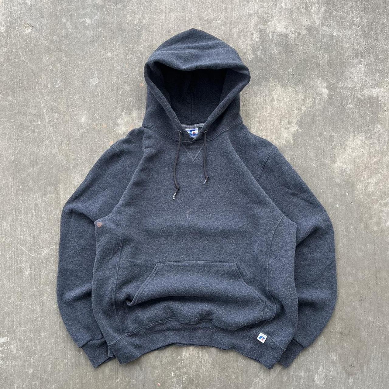 Y2K Russell grey blank perfect fit. Size: MEDIUM... - Depop