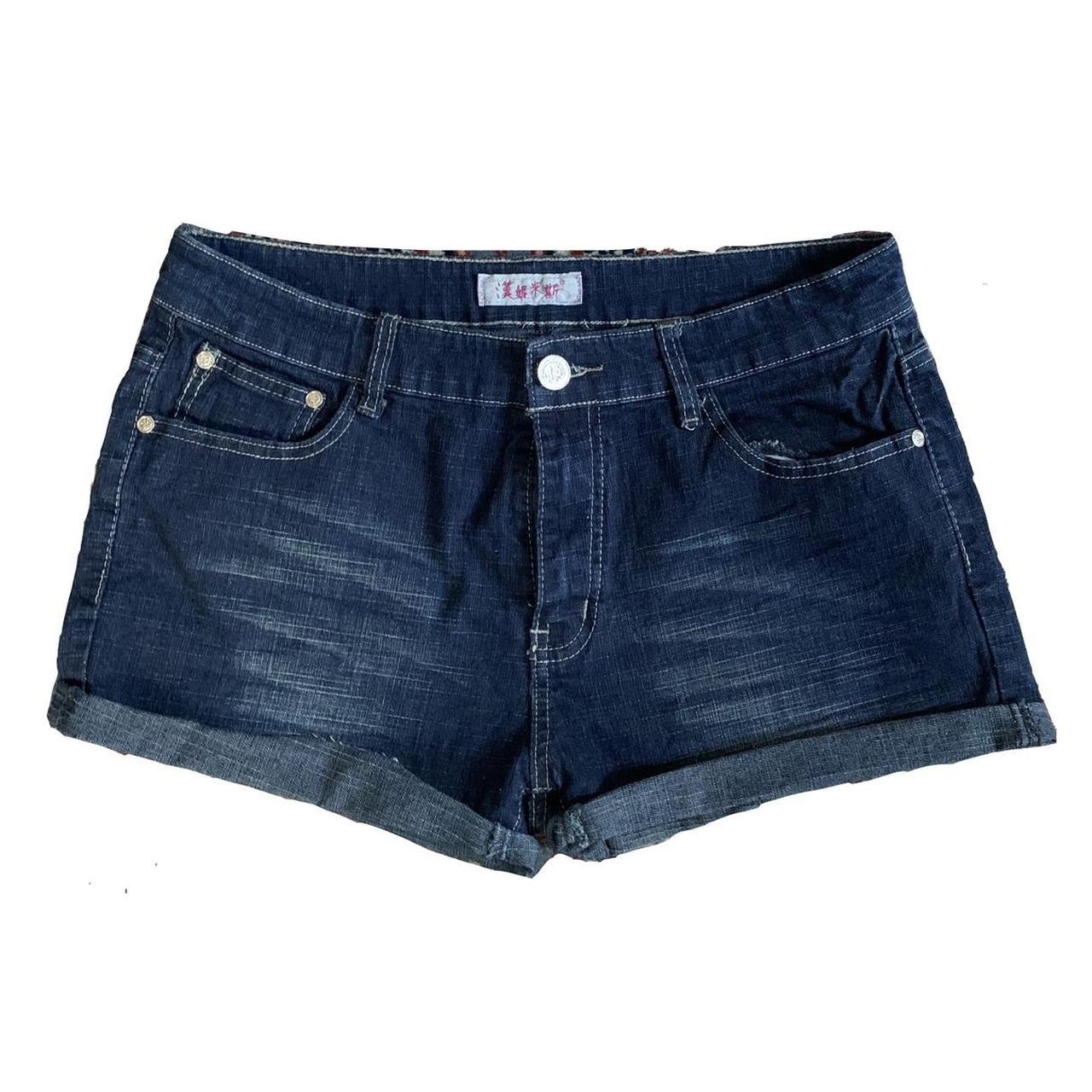 super cute hello kitty shorts with such a nice wash ... - Depop