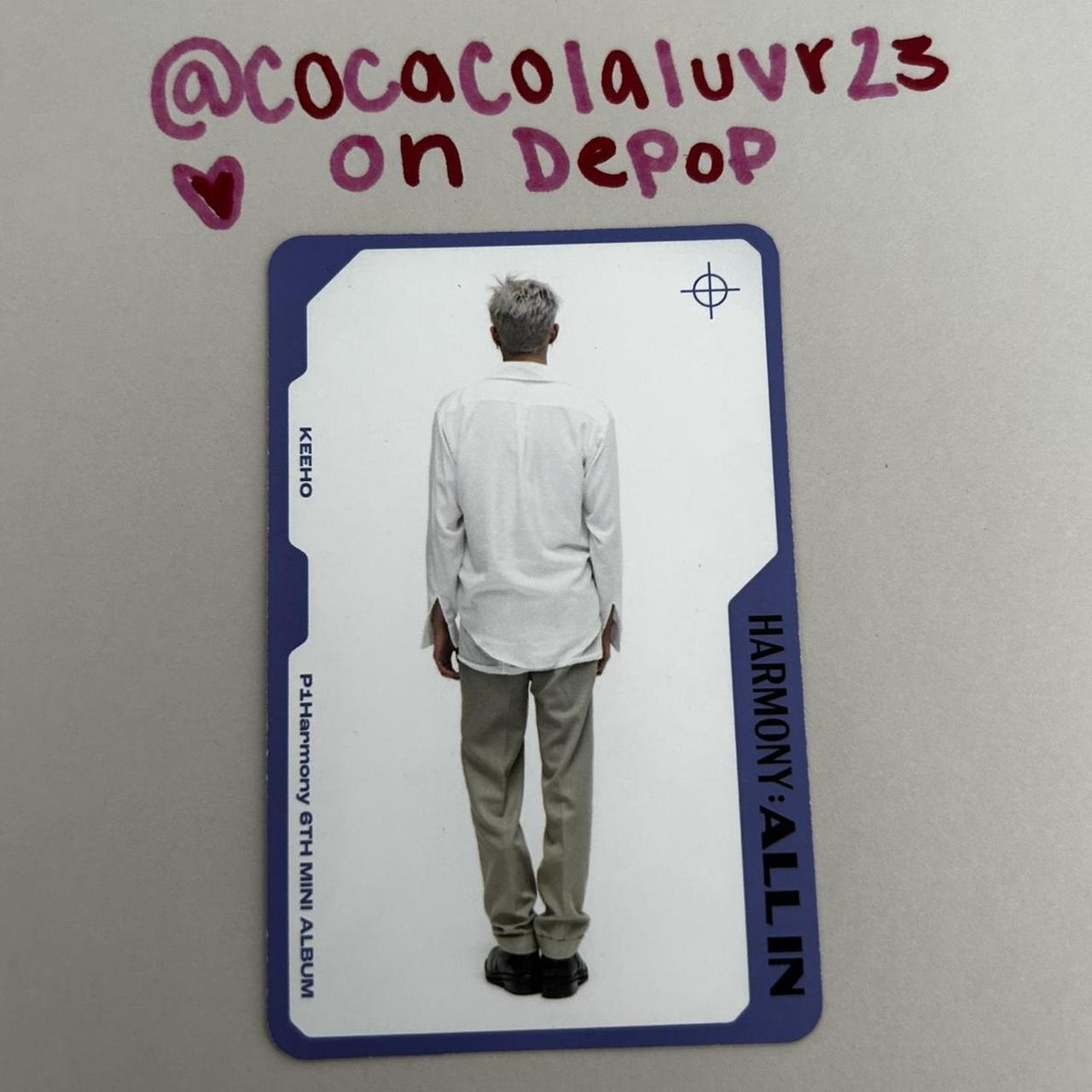 Keeho P1Harmony - All In Official Photocard ⭐️ Comes... | Depop