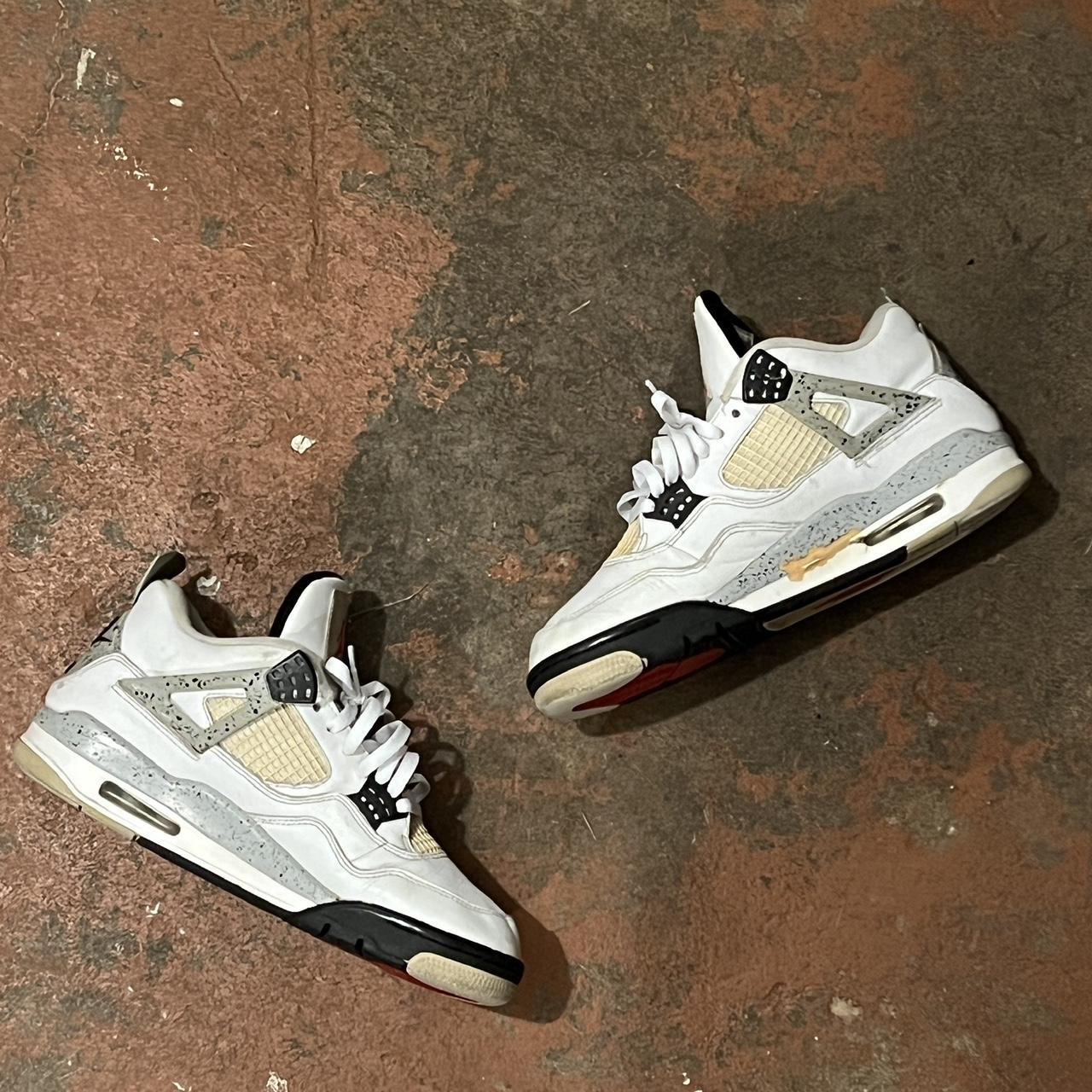Air Jordan 4 White Cement (2016) Size 9 Really... | Depop