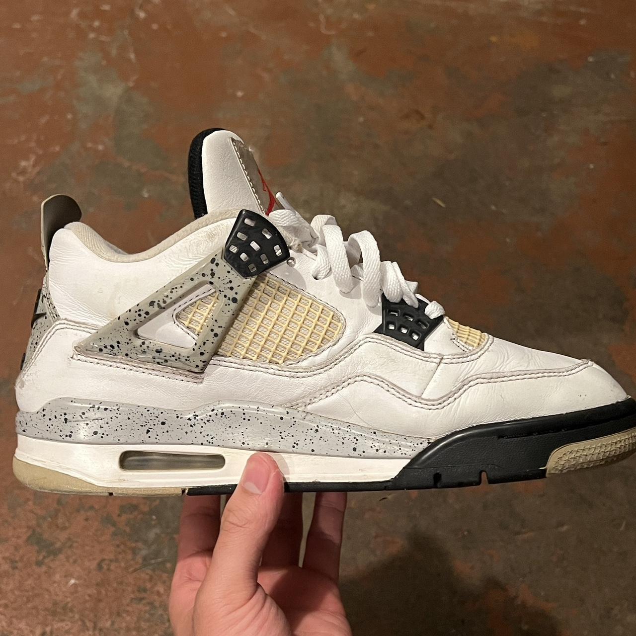 Air Jordan 4 White Cement (2016) Size 9 Really... | Depop