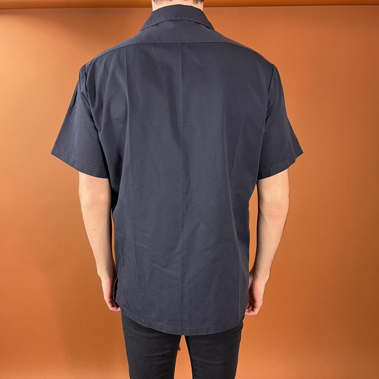 Button up Work Shirt Model: 6’1 170lbs Size: Fits... - Depop