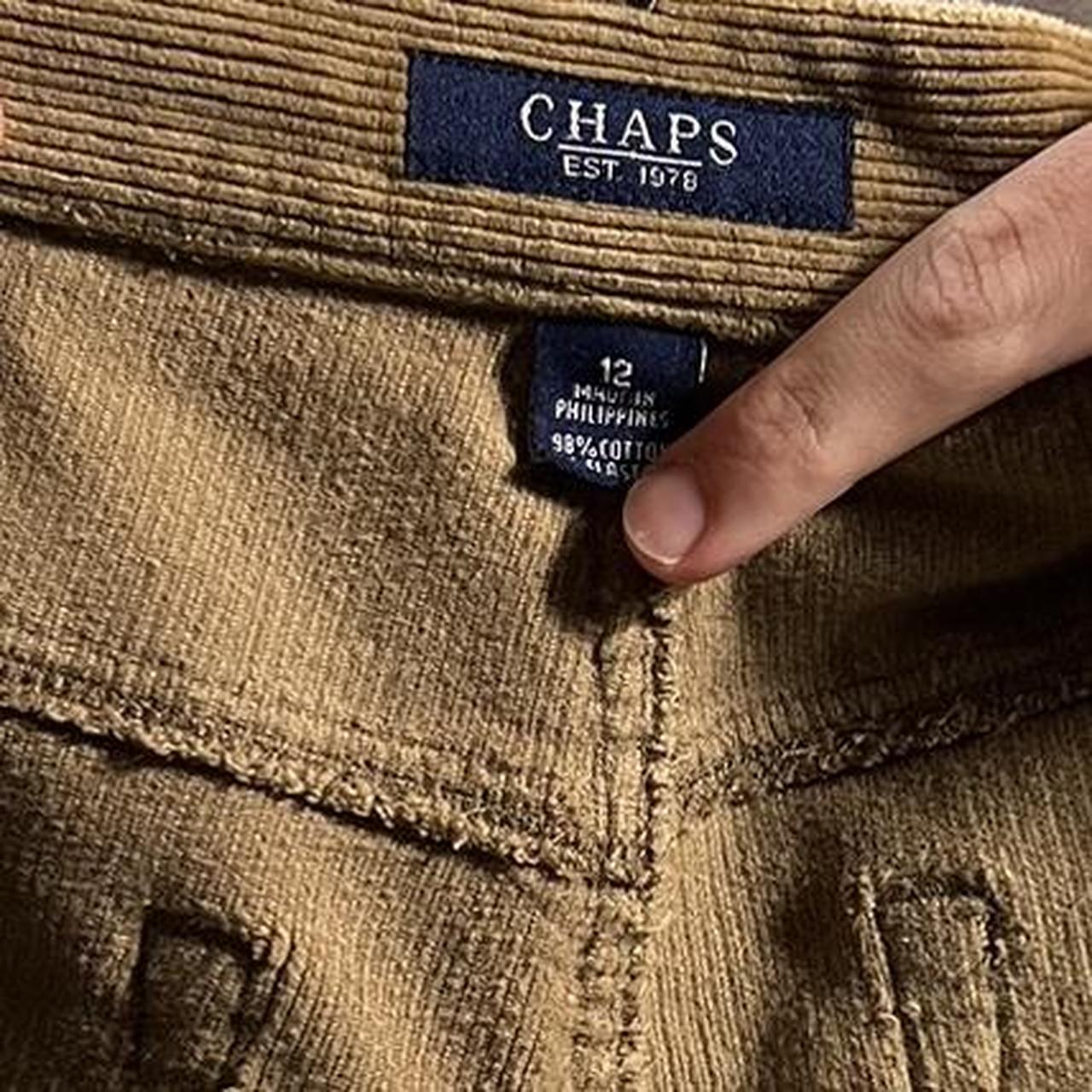 Vintage Chaps Corduroy Pants Model: 6’1 170 Size: 12 - Depop