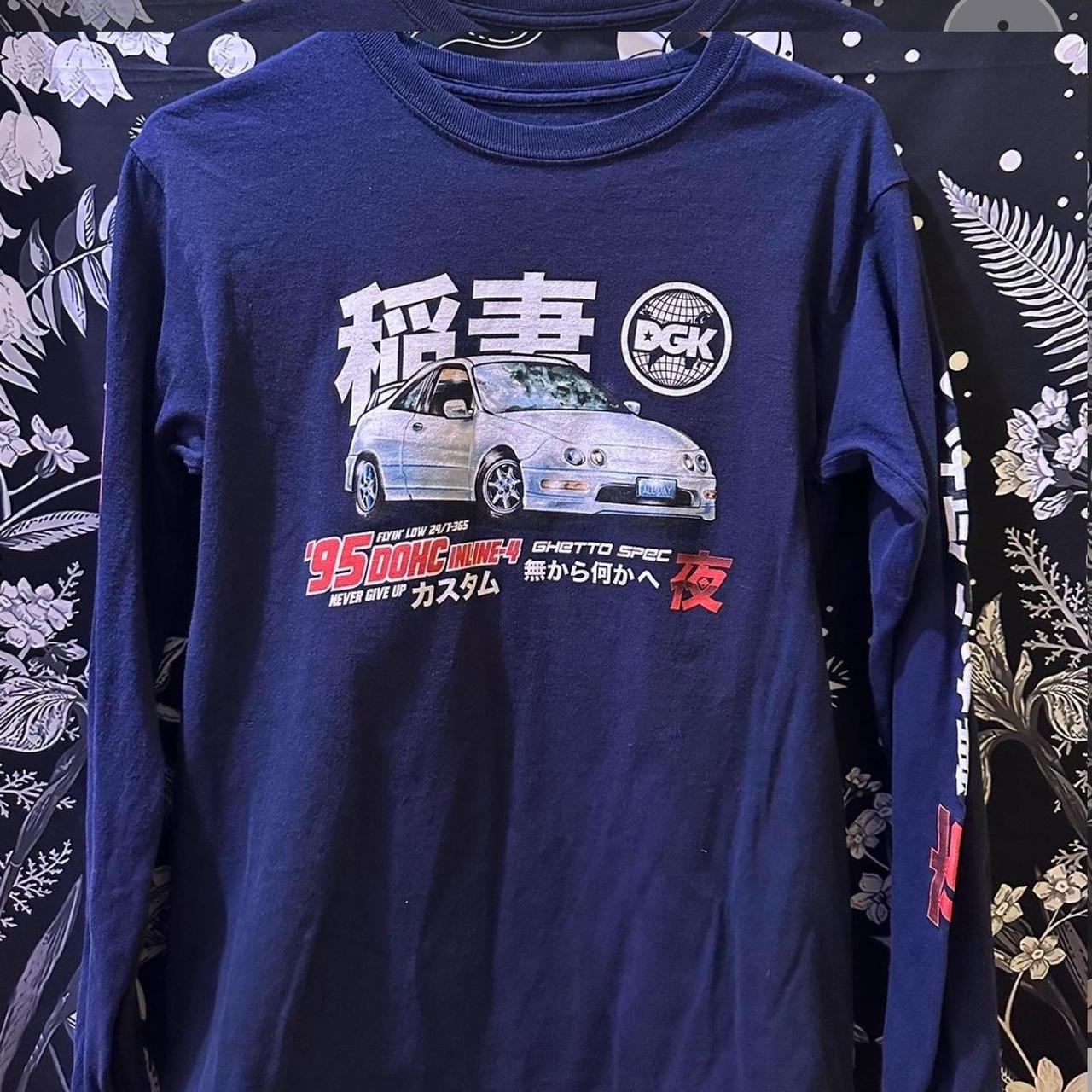 DGK (dirty ghetto kids) long sleeve. japanese car.... - Depop