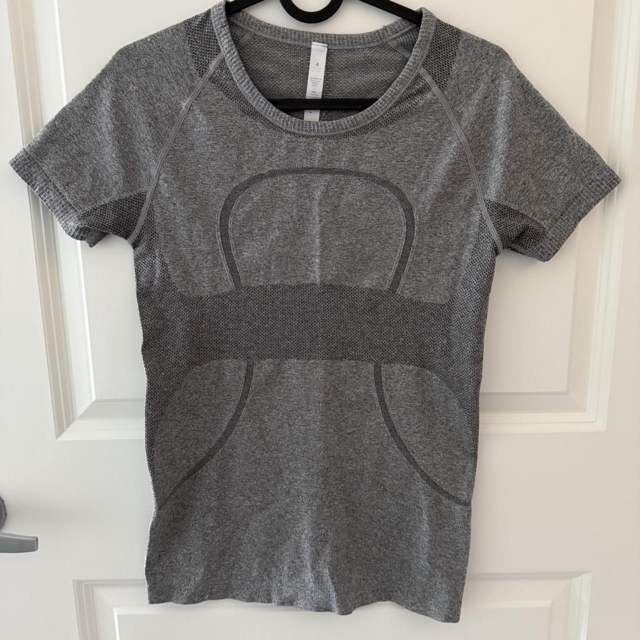 Grey Lululemon swiftly tech shirt #running | Depop