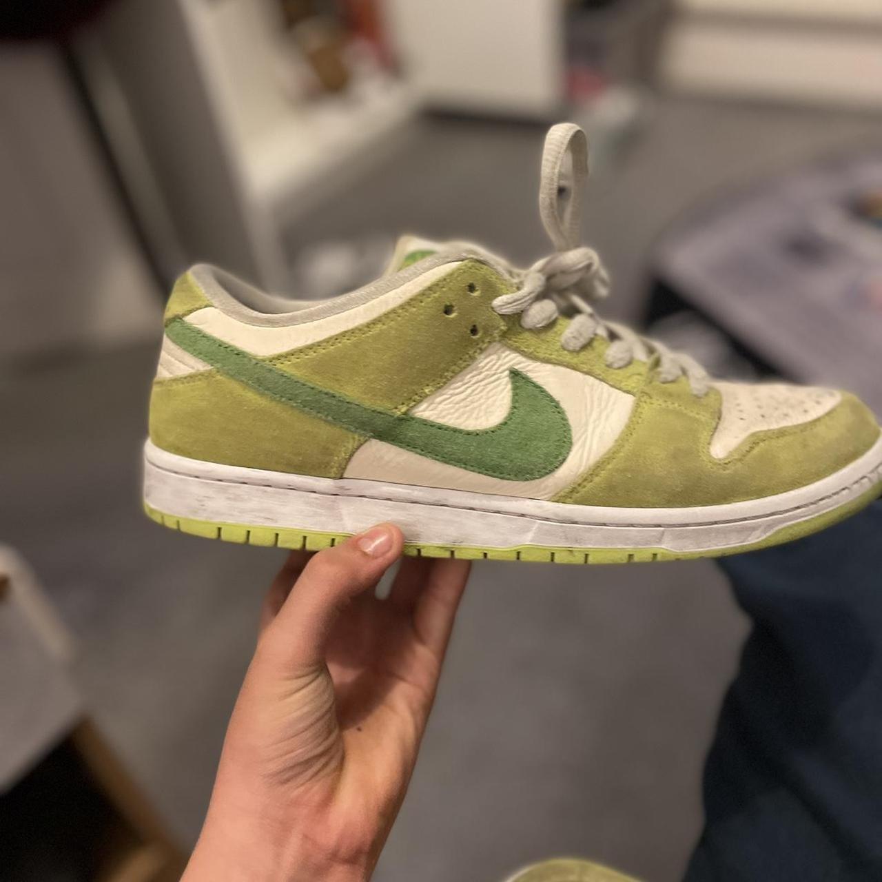 SUPER RARE GREEN APLE DUNKS! Also Nike sb These are... - Depop