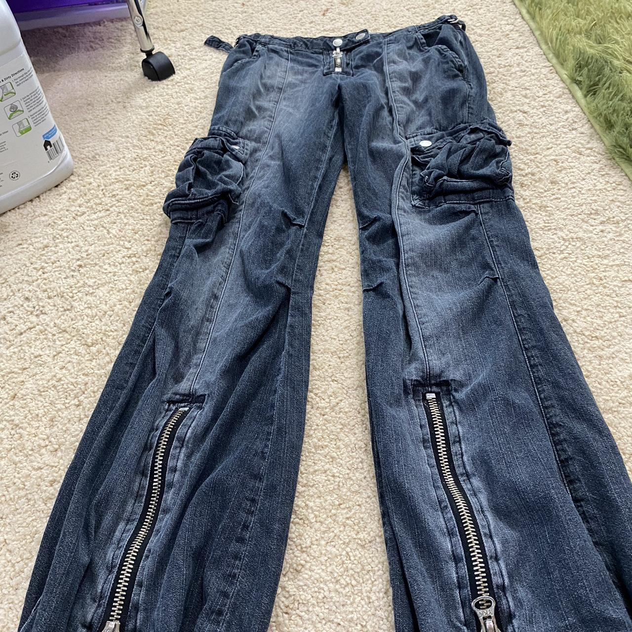 Jeans pants cargo - Depop