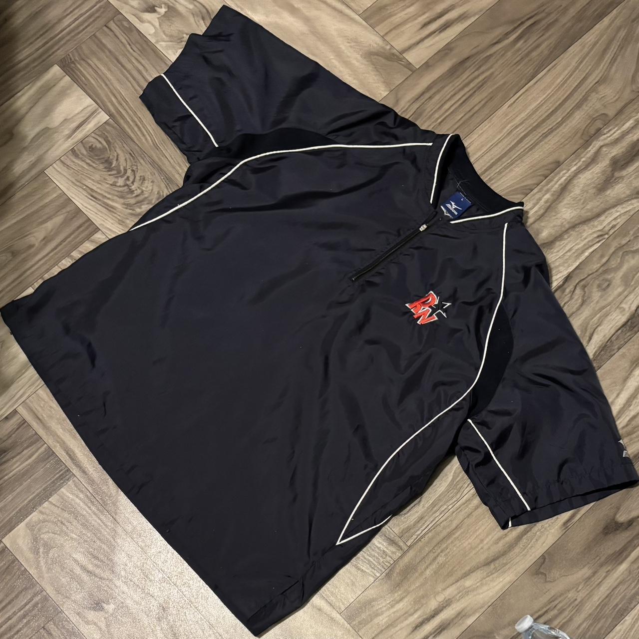 Vintage Mizuno Quarter Zip T-Shirt #Mizuno #Vintage... - Depop