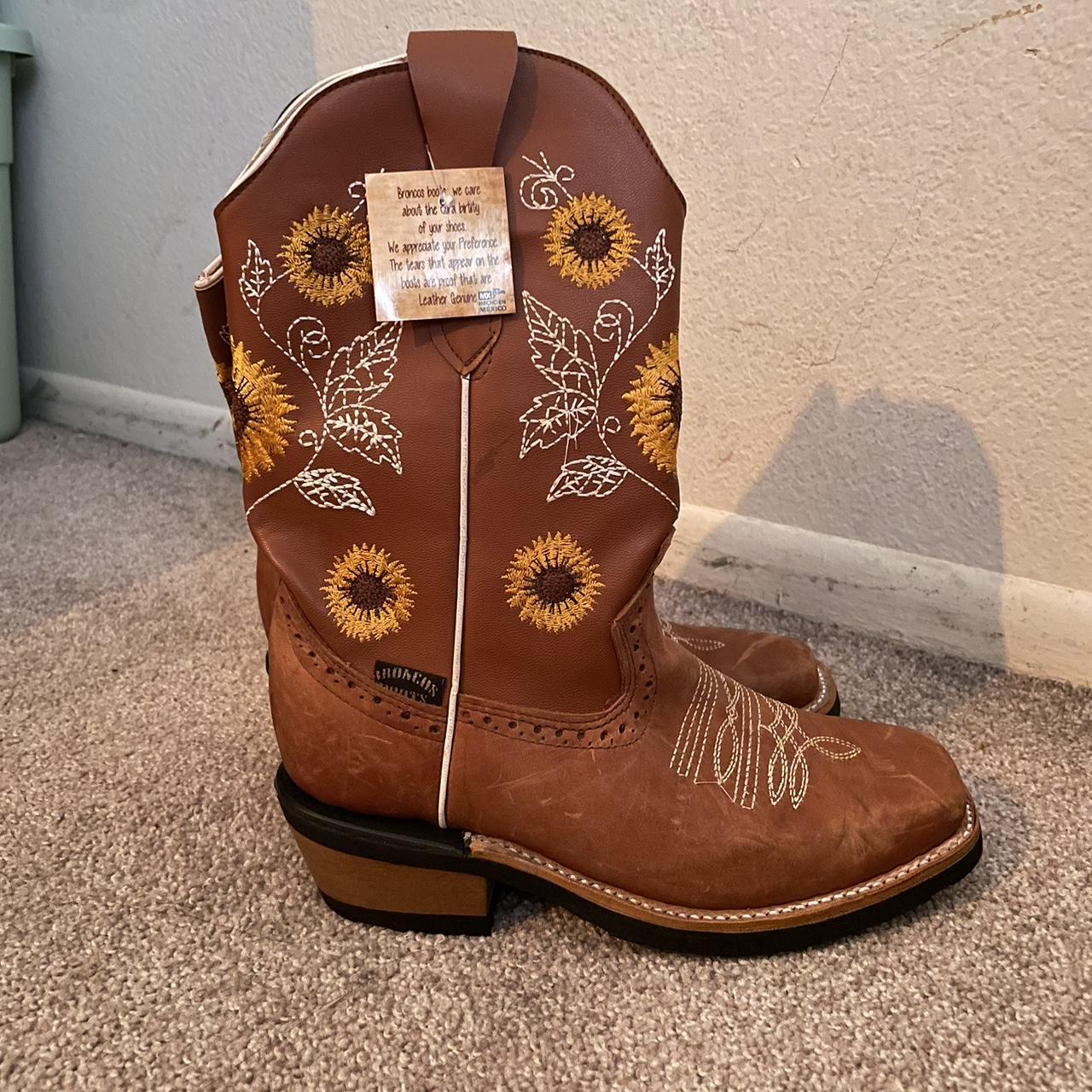 handmade boots from Mexico, I bought these last year... - Depop