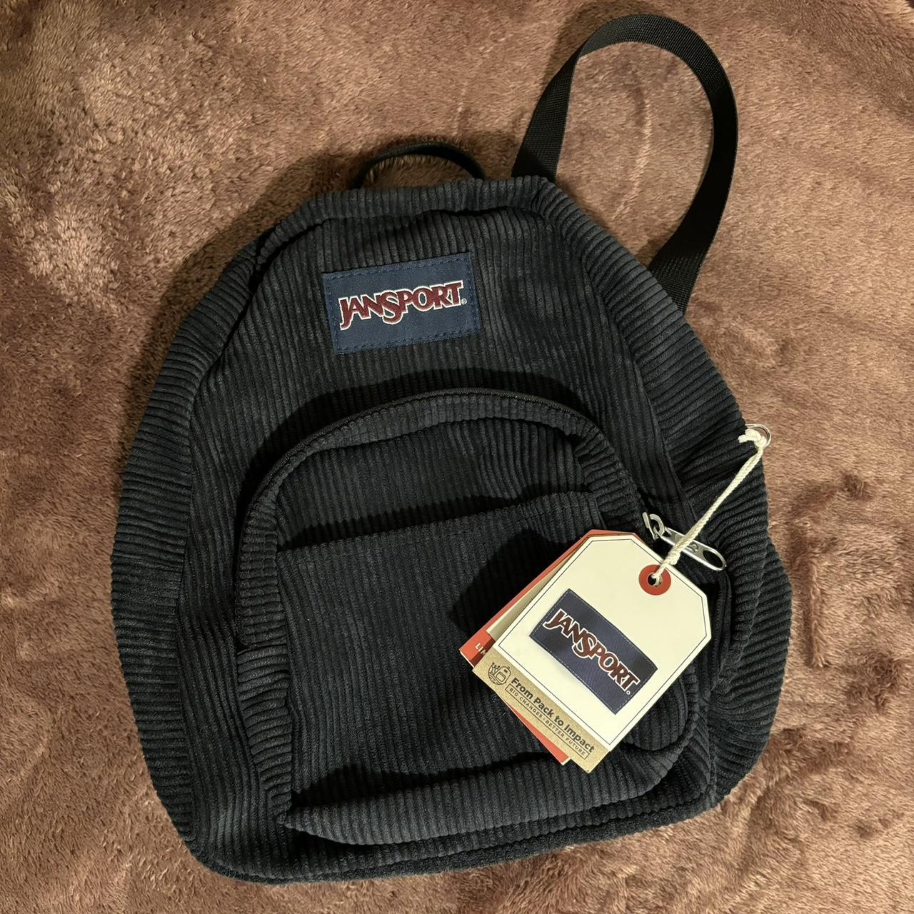 Jansport corduroy half pint mini backpack, new with... - Depop