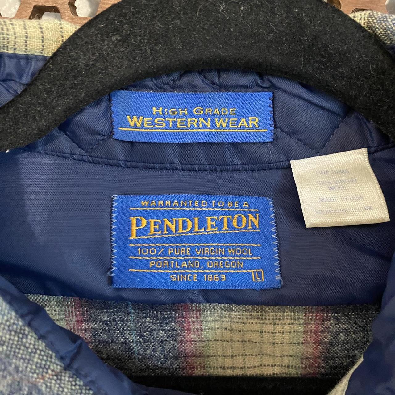 Vintage Y2K Pendleton Western Button Up Shirt Made... - Depop