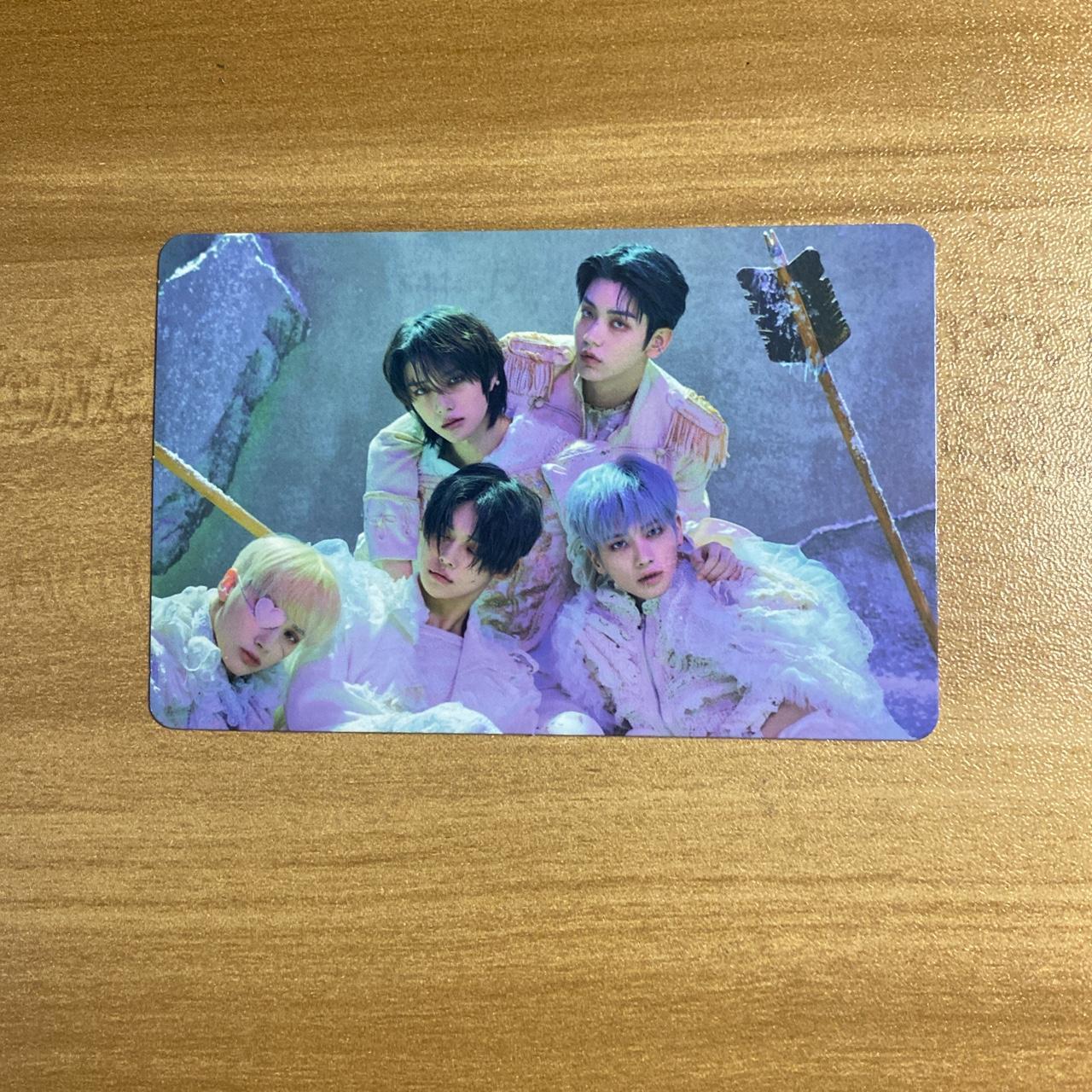 TXT Official Group Photocard PC The Chaos Chapter:... - Depop