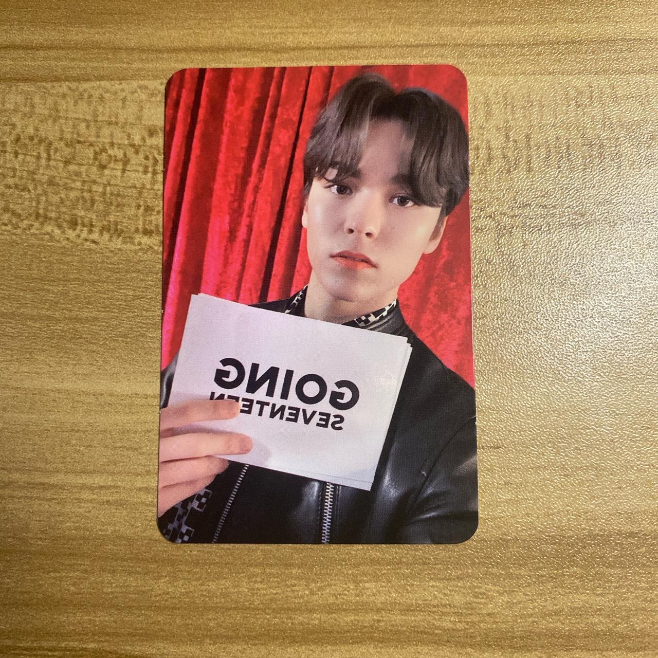SEVENTEEN Offical Vernon Photocard Going Seventeen... - Depop