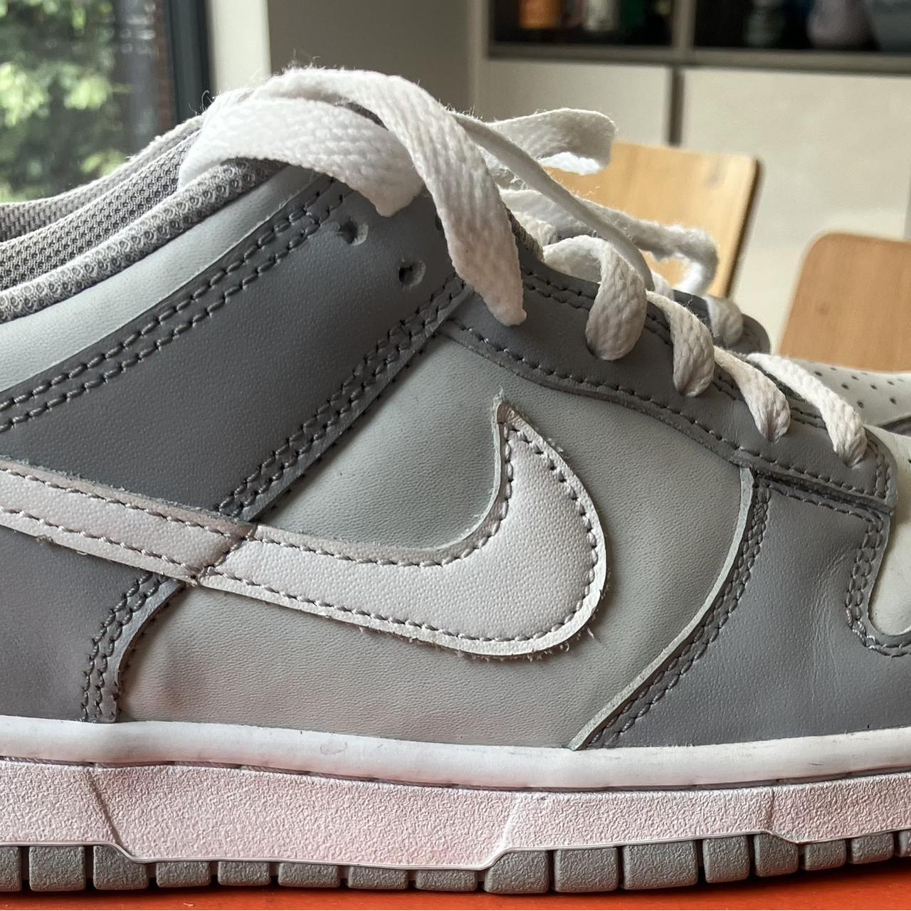 Cloud grey and white low dunks - Depop