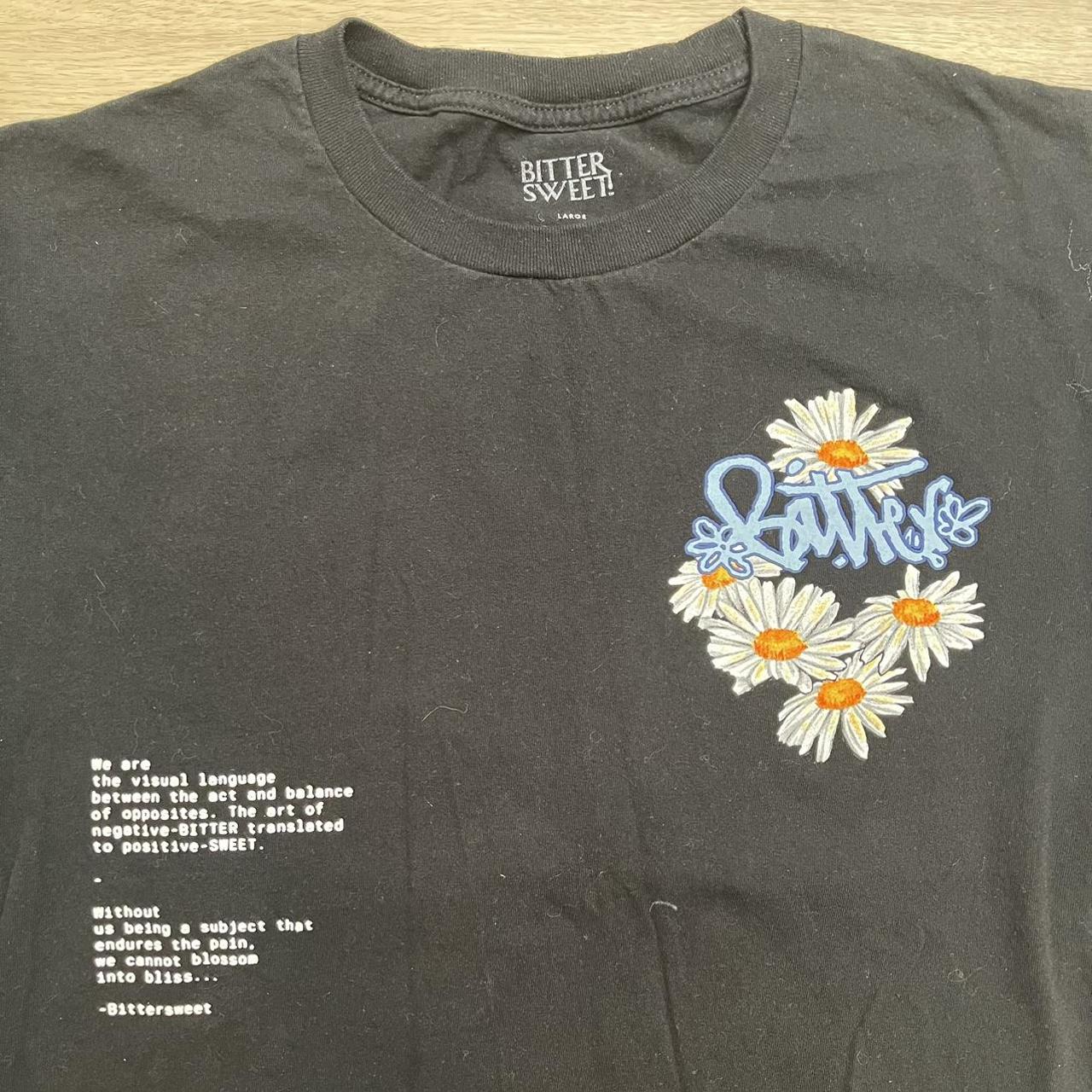 Bitter Sweet Graphic T-Shirt Size - L Condition -... - Depop