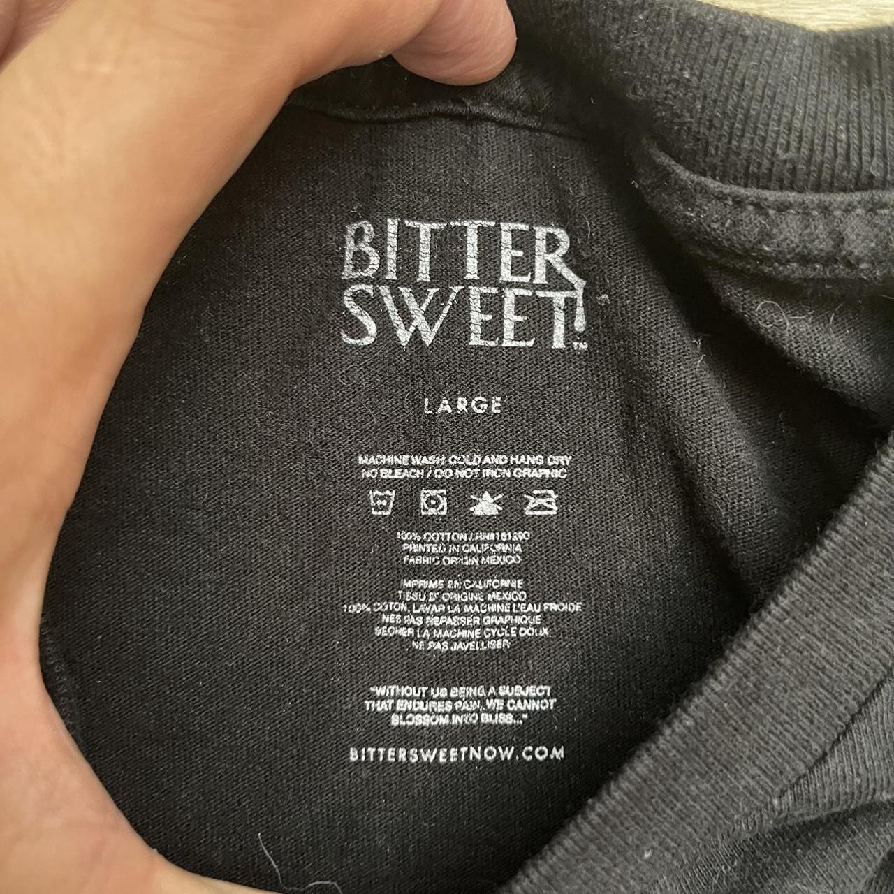 Bitter Sweet Graphic T-Shirt Size - L Condition -... - Depop