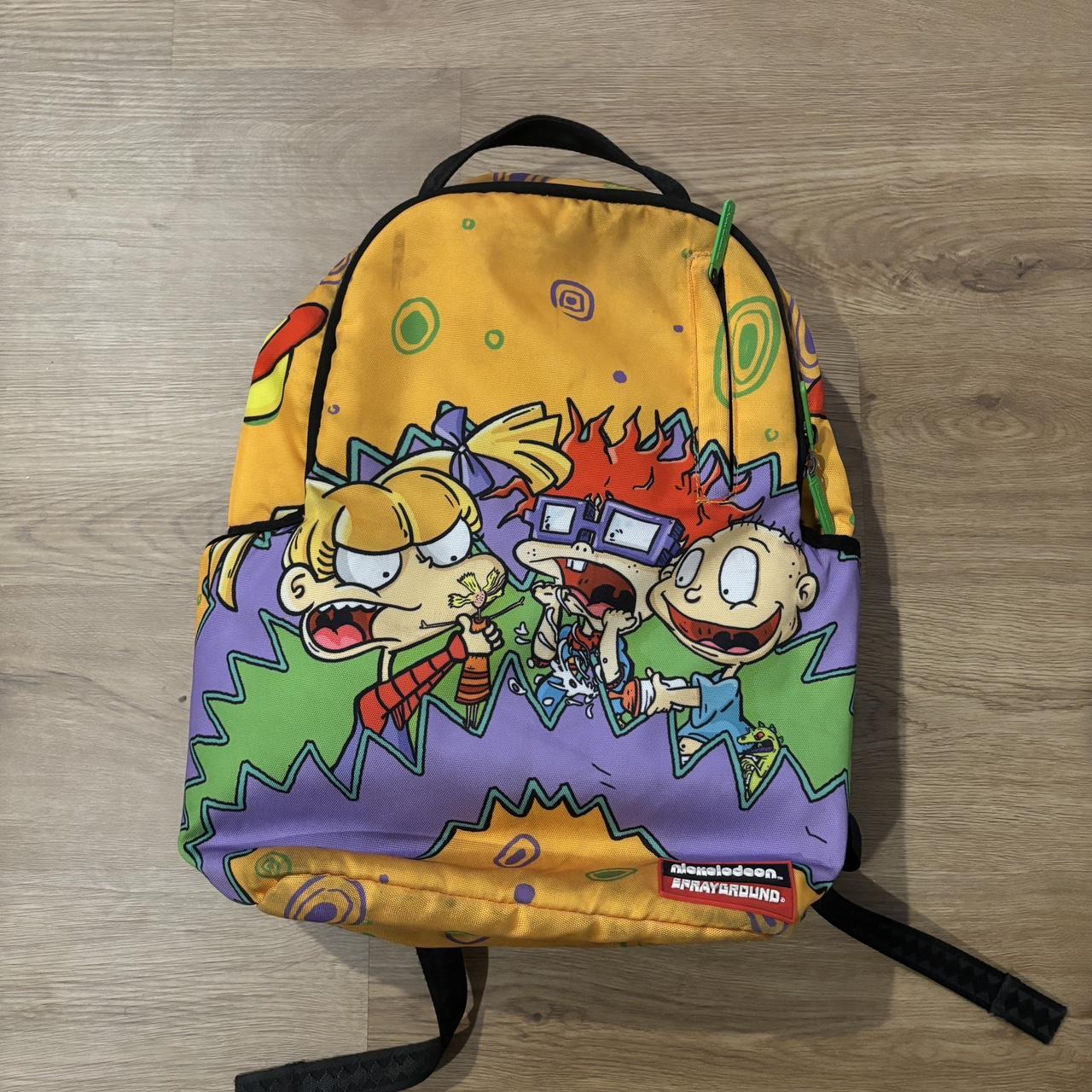 Rugrats sprayground backpack Very easy to clean... - Depop